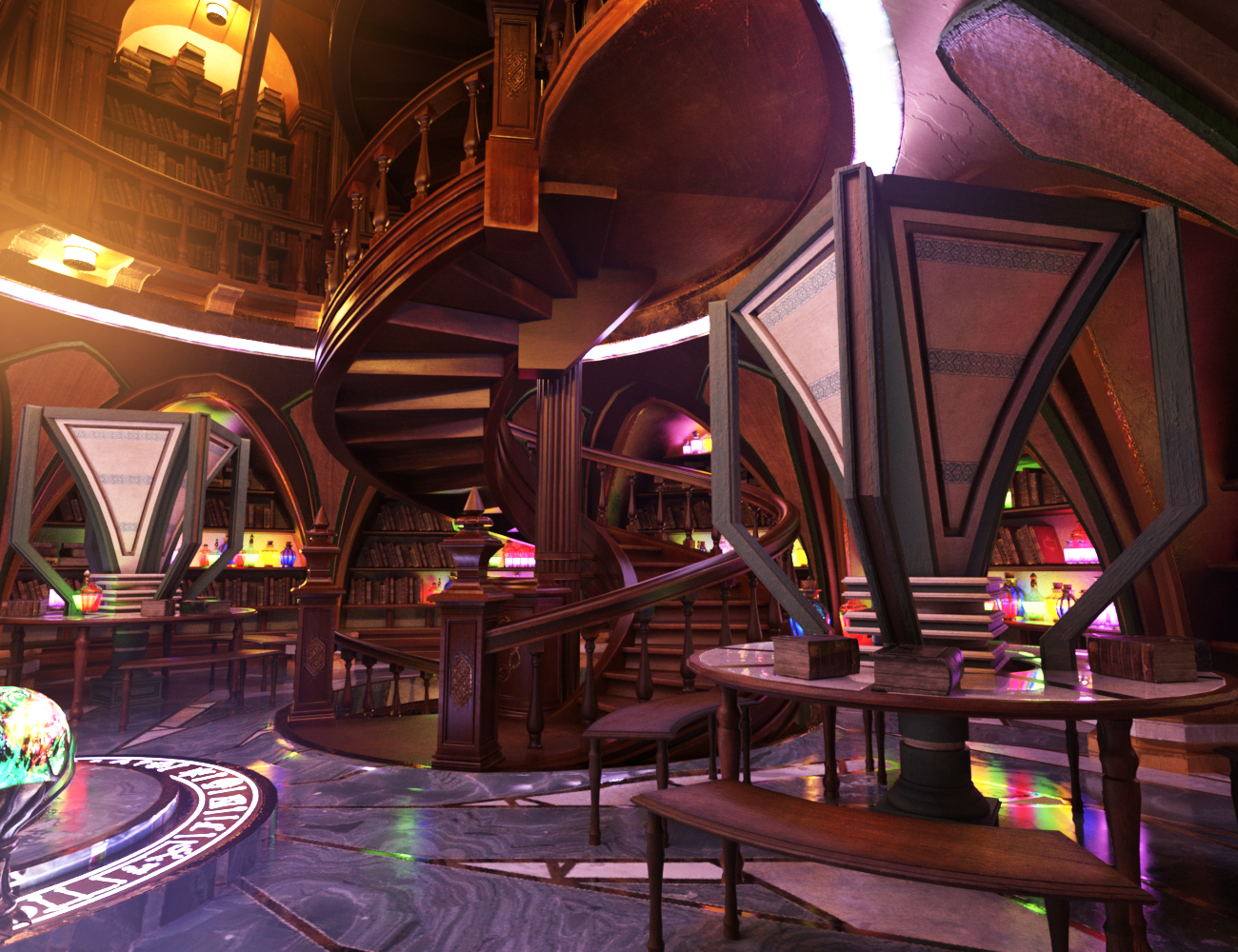 XI Magical Land Library | Daz 3D