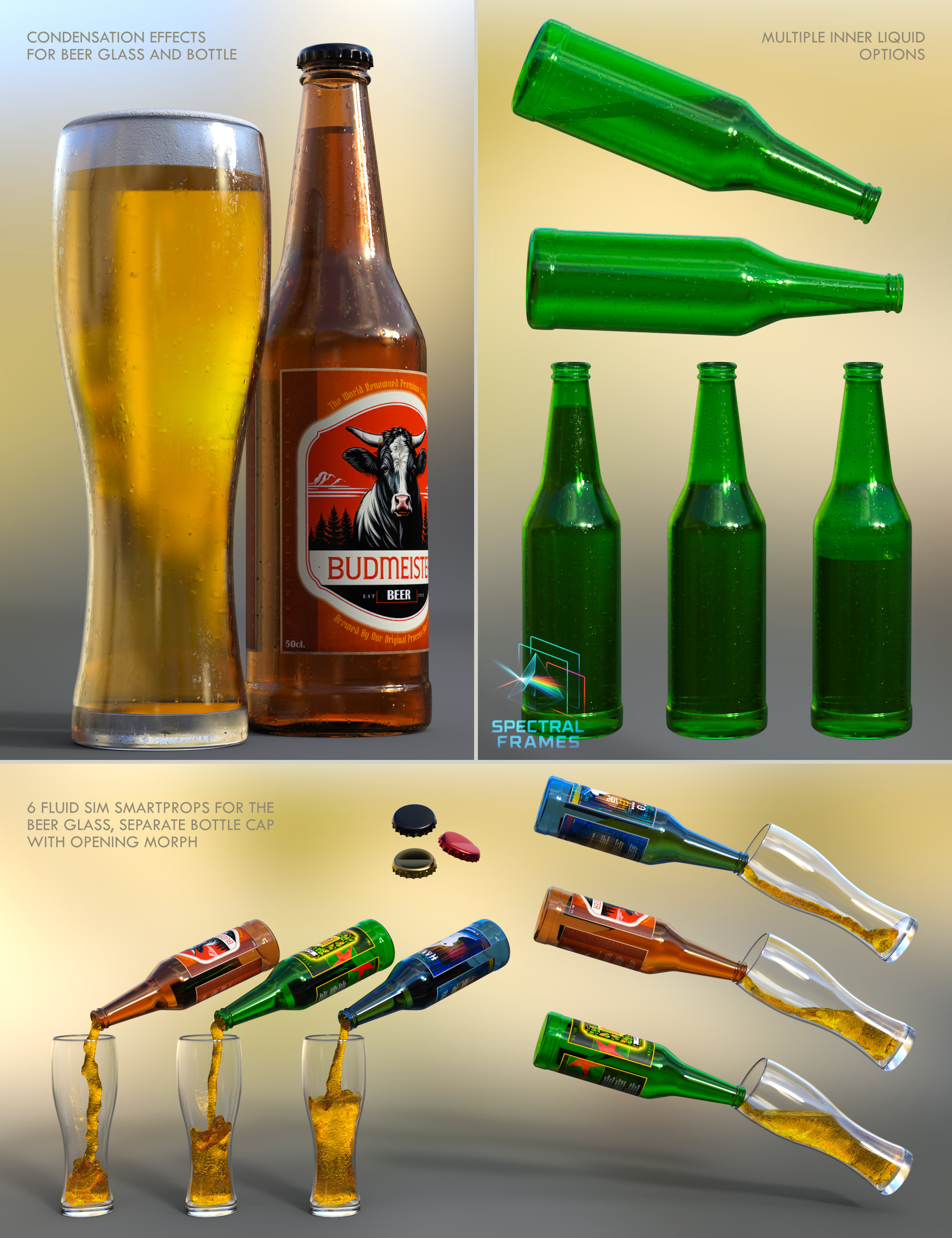 Bad Habits: Alcohol Drinking Smartprops & Poses For Genesis 8 and 9 ...