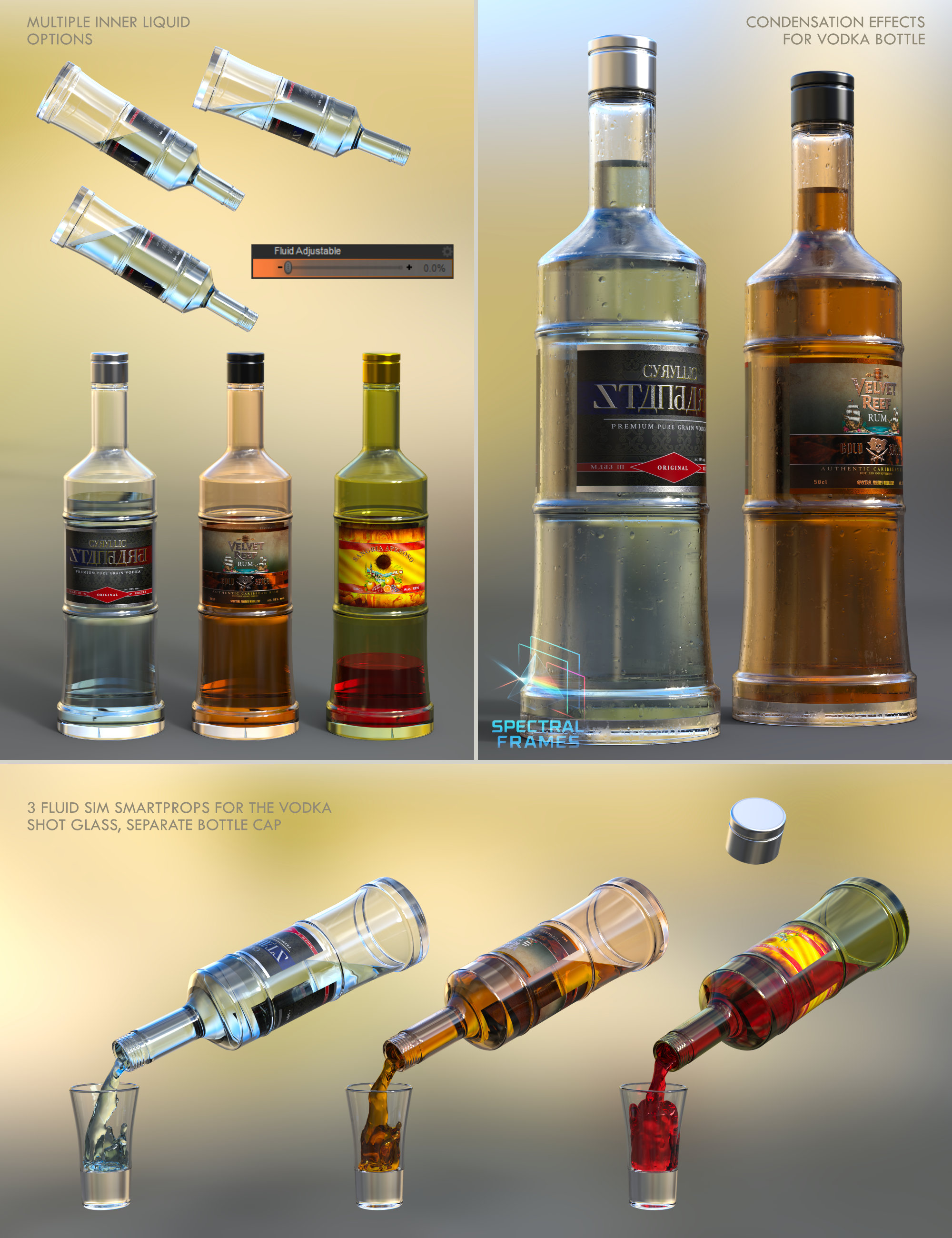 Bad Habits: Alcohol Drinking Smartprops & Poses For Genesis 8 and 9 ...