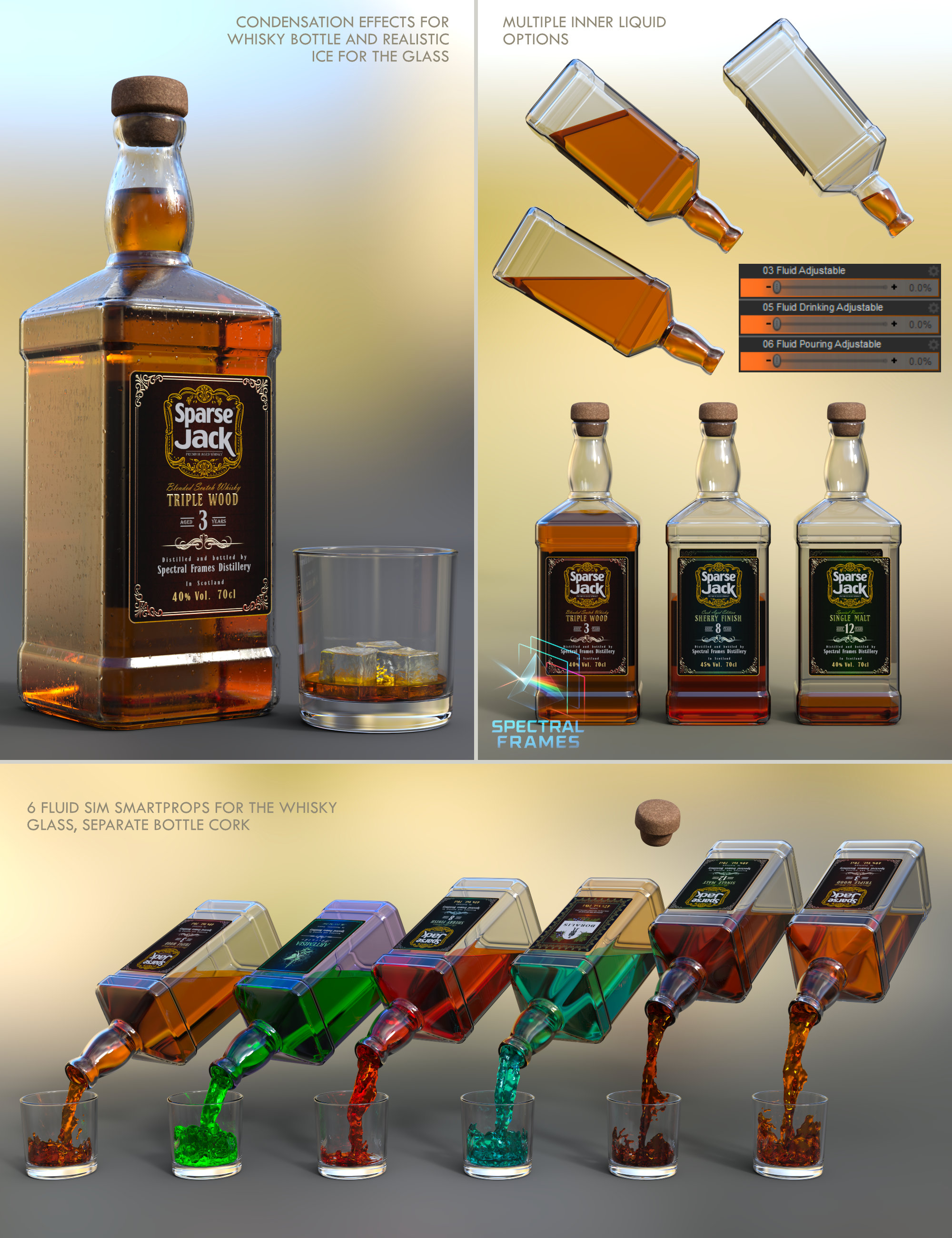 Bad Habits: Alcohol Drinking Smartprops & Poses For Genesis 8 and 9 ...