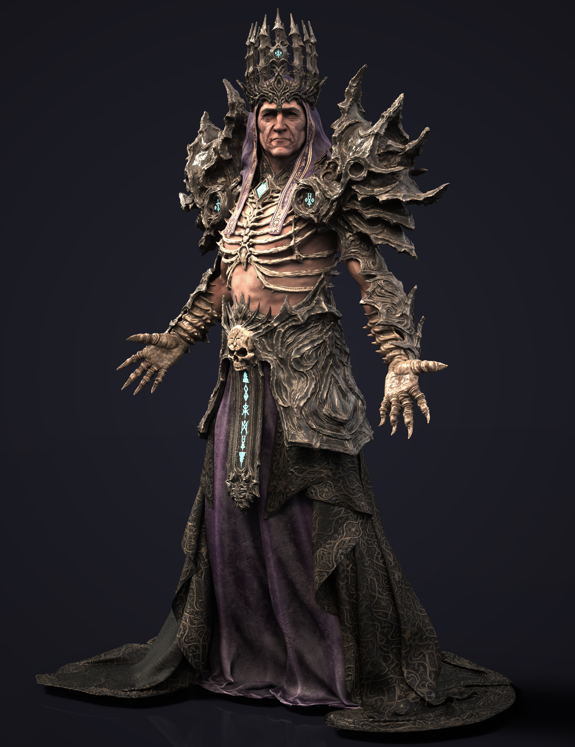 Wise Wizard Remastered HD Character | Daz 3D