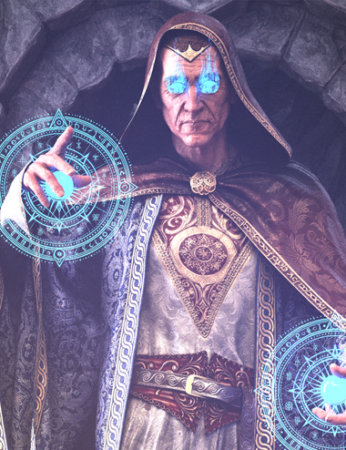 Wise Wizard Remastered HD-dForce Clothes | Daz 3D