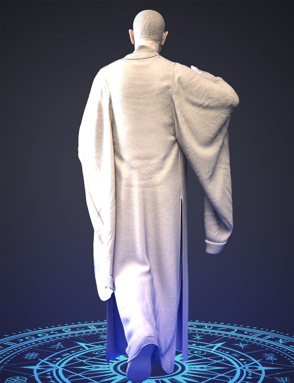 Wise Wizard Remastered HD-dForce Clothes | Daz 3D