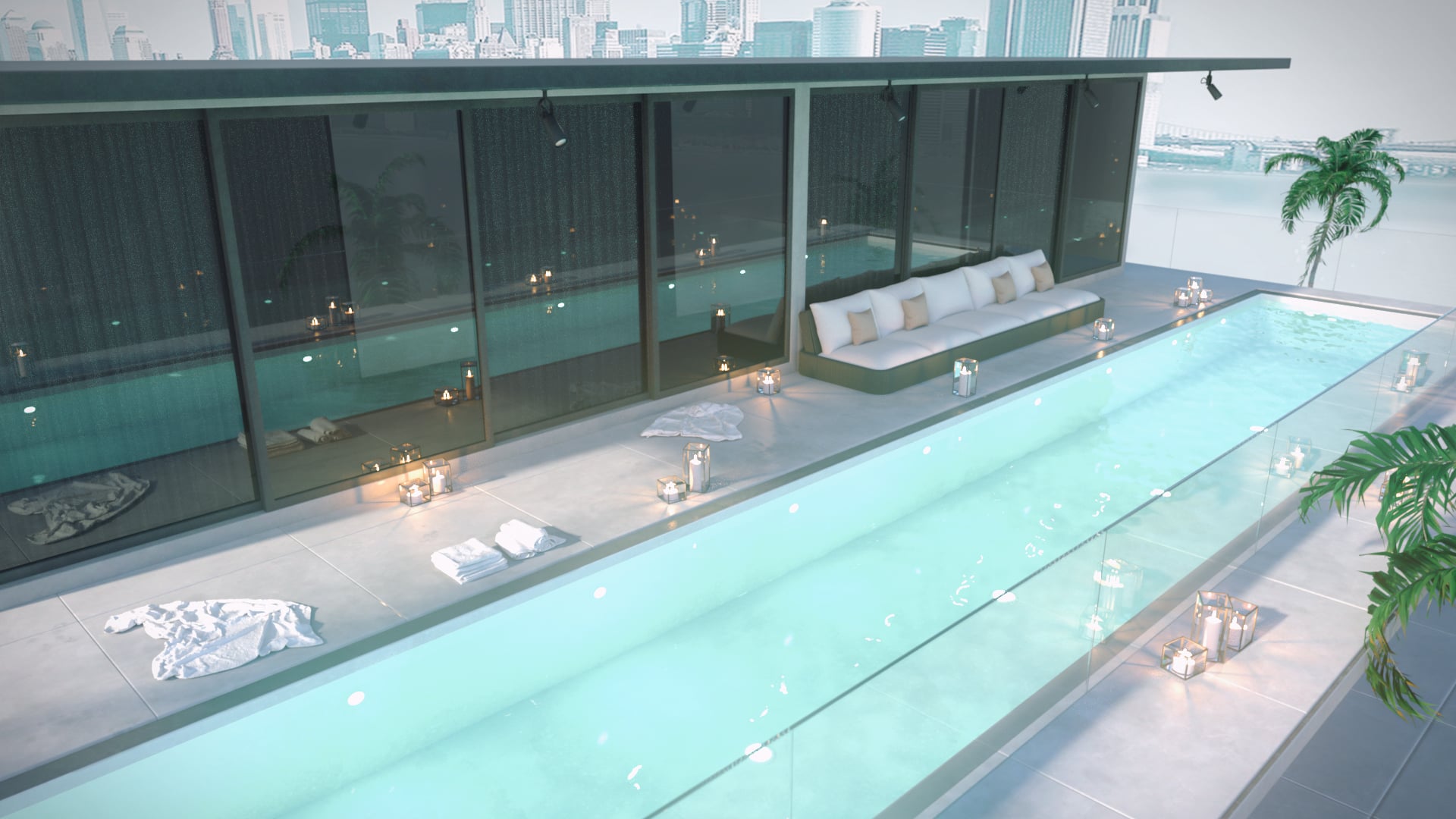 Polish Luxury Condo Rooftop | Daz 3D