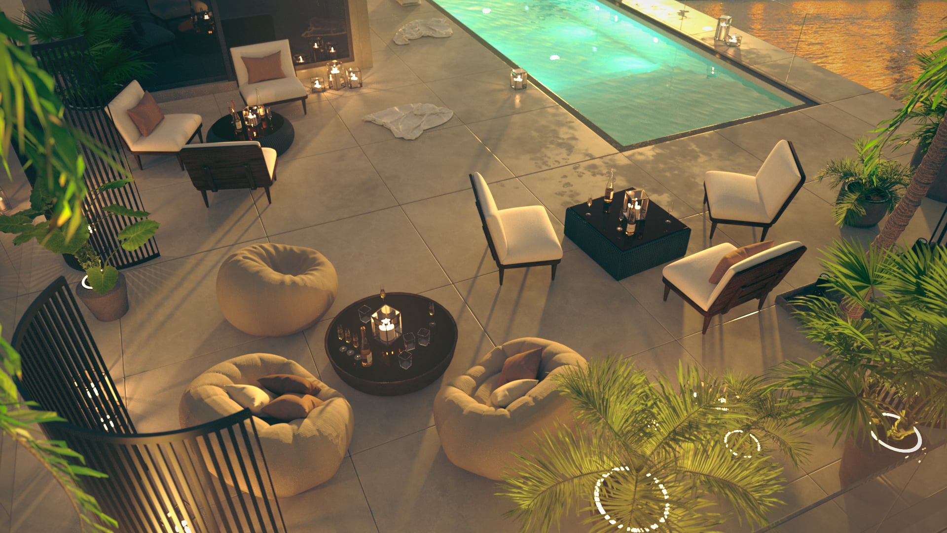 Polish Luxury Condo Rooftop | Daz 3D