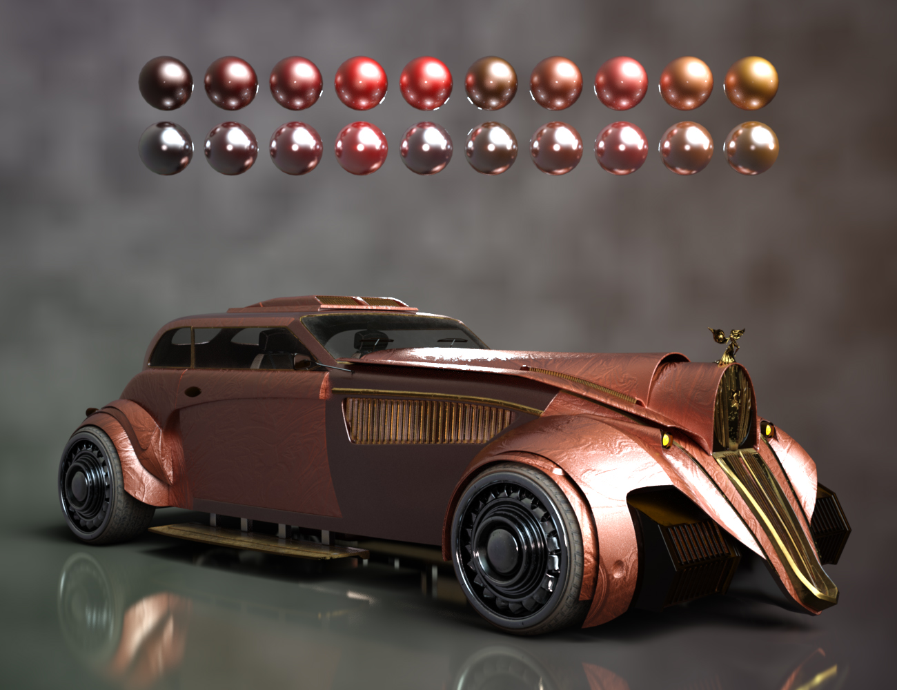 AB Metallic Color Shaders | Daz 3D