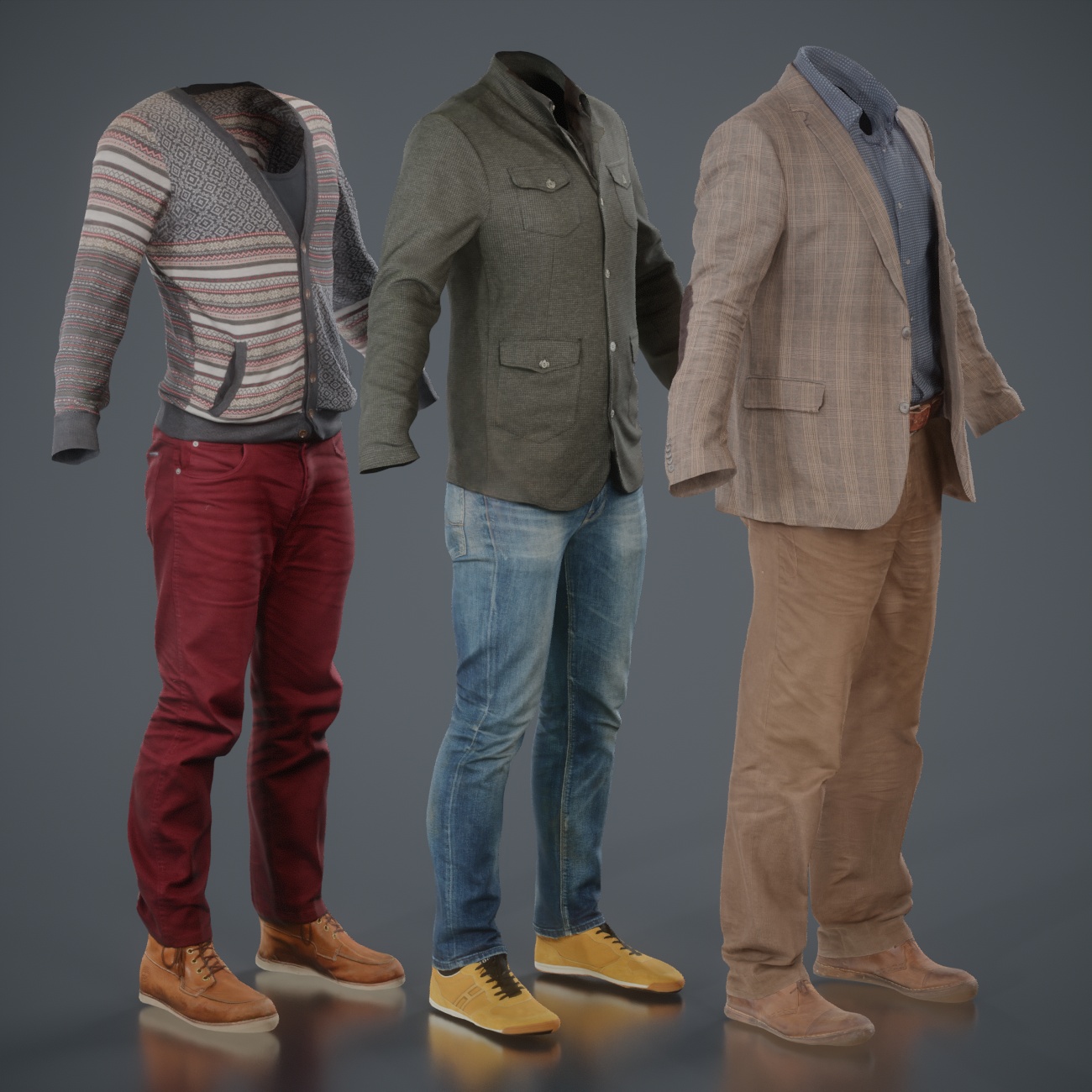 dForce Casual Clothing Outfits Volume 1 for Genesis 9 | Daz 3D