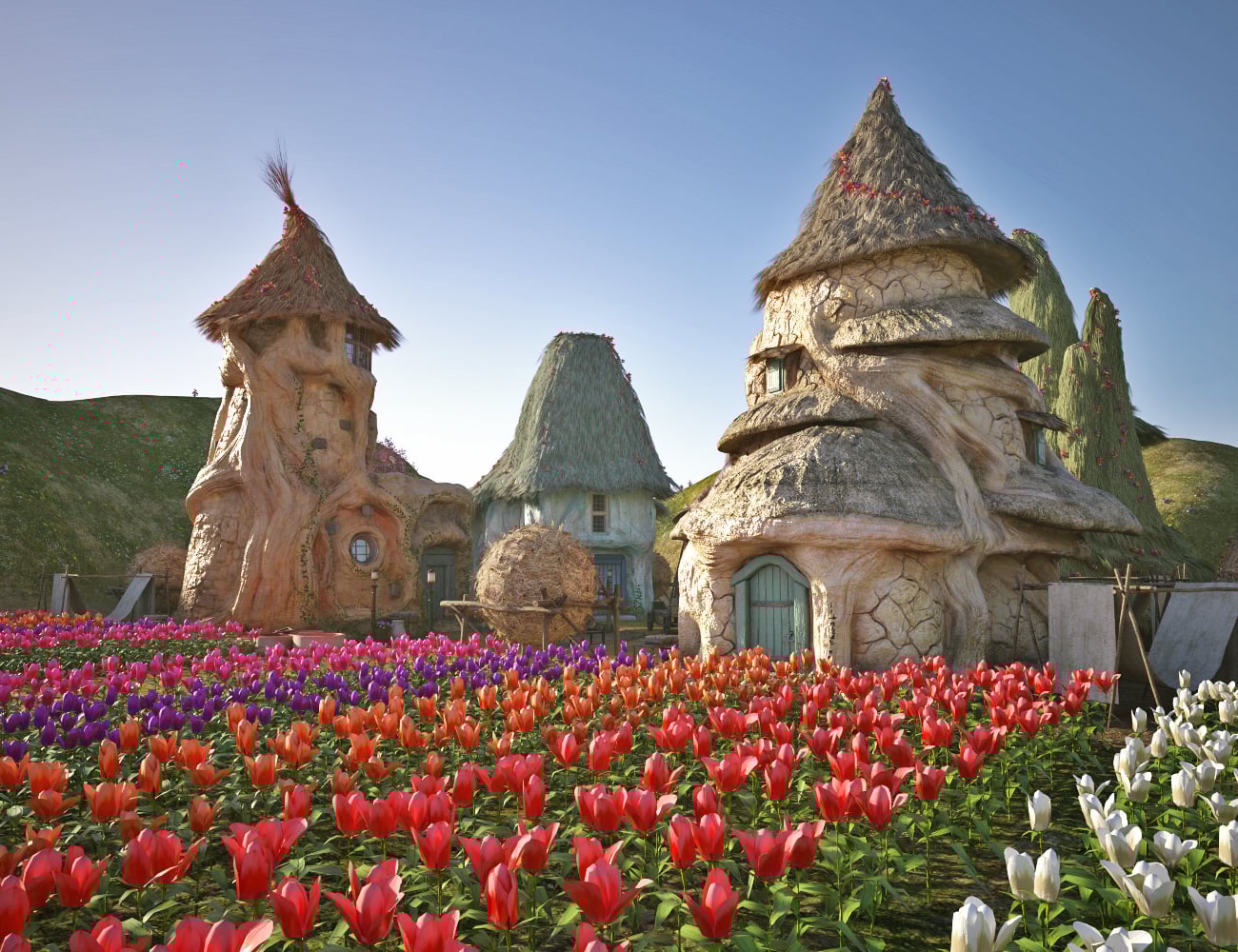 XI Magical Land Town | Daz 3D