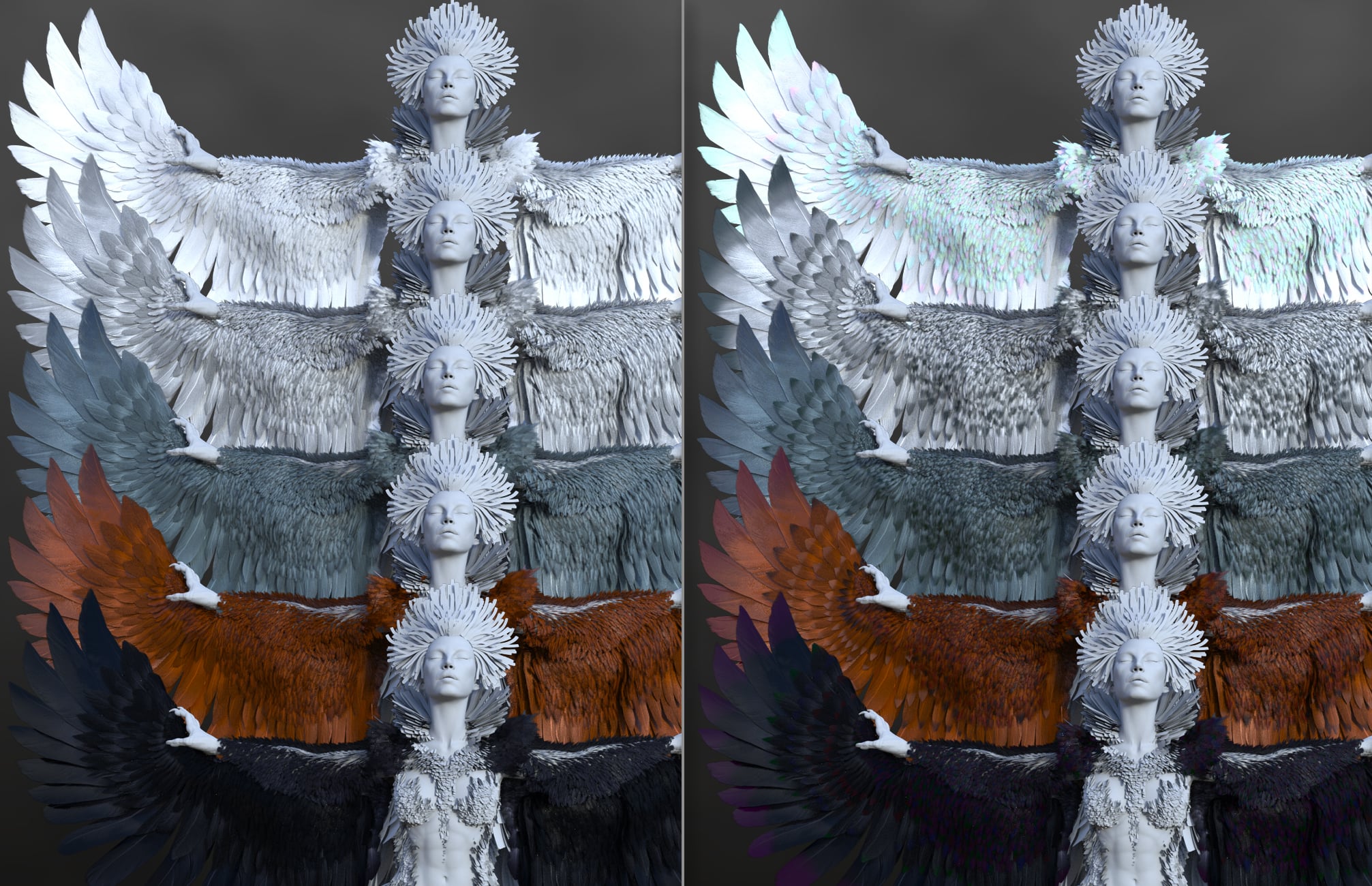 Aello Wings Texture Add-On | Daz 3D