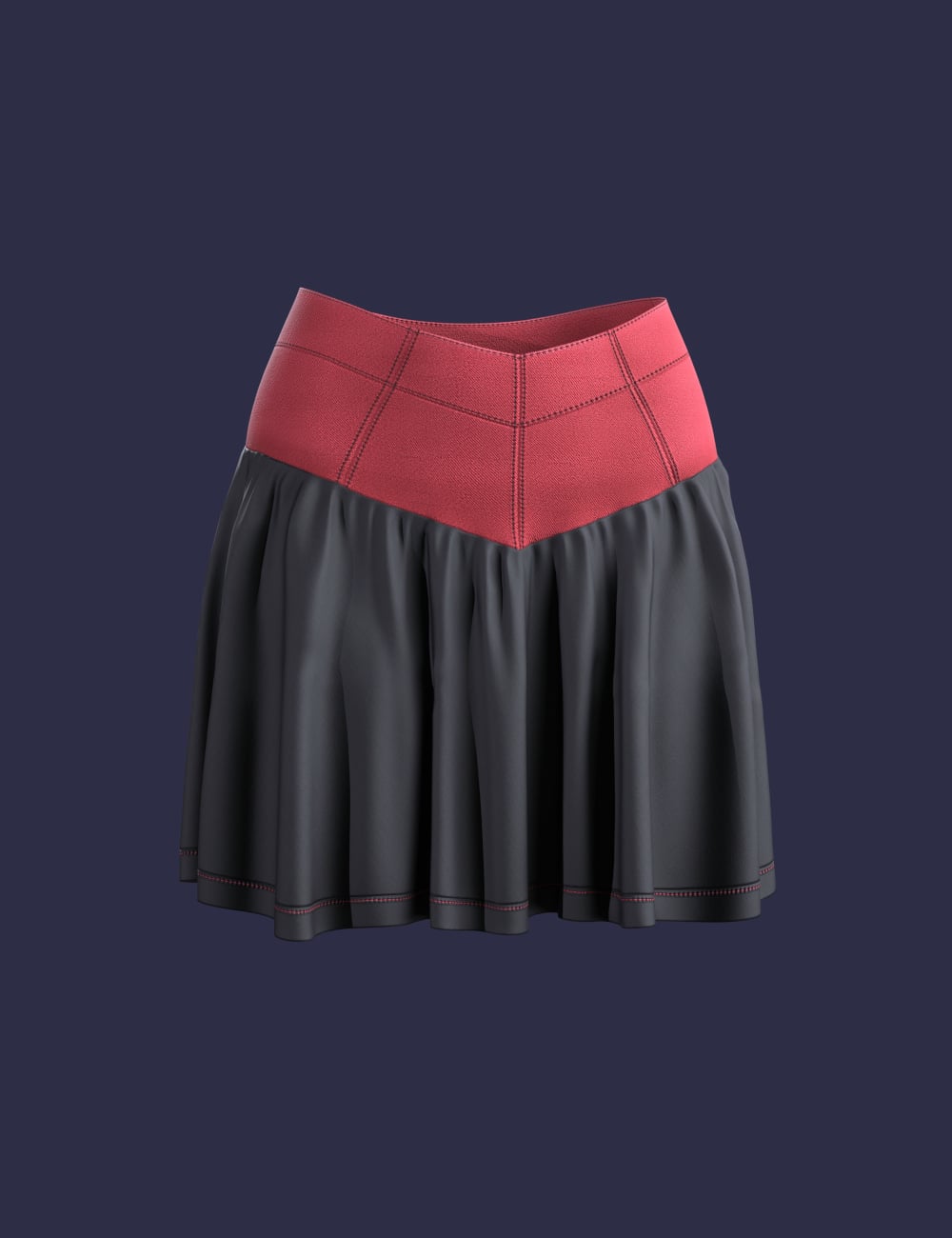 dForce LV Emo Style Outfit for Genesis 9 | Daz 3D