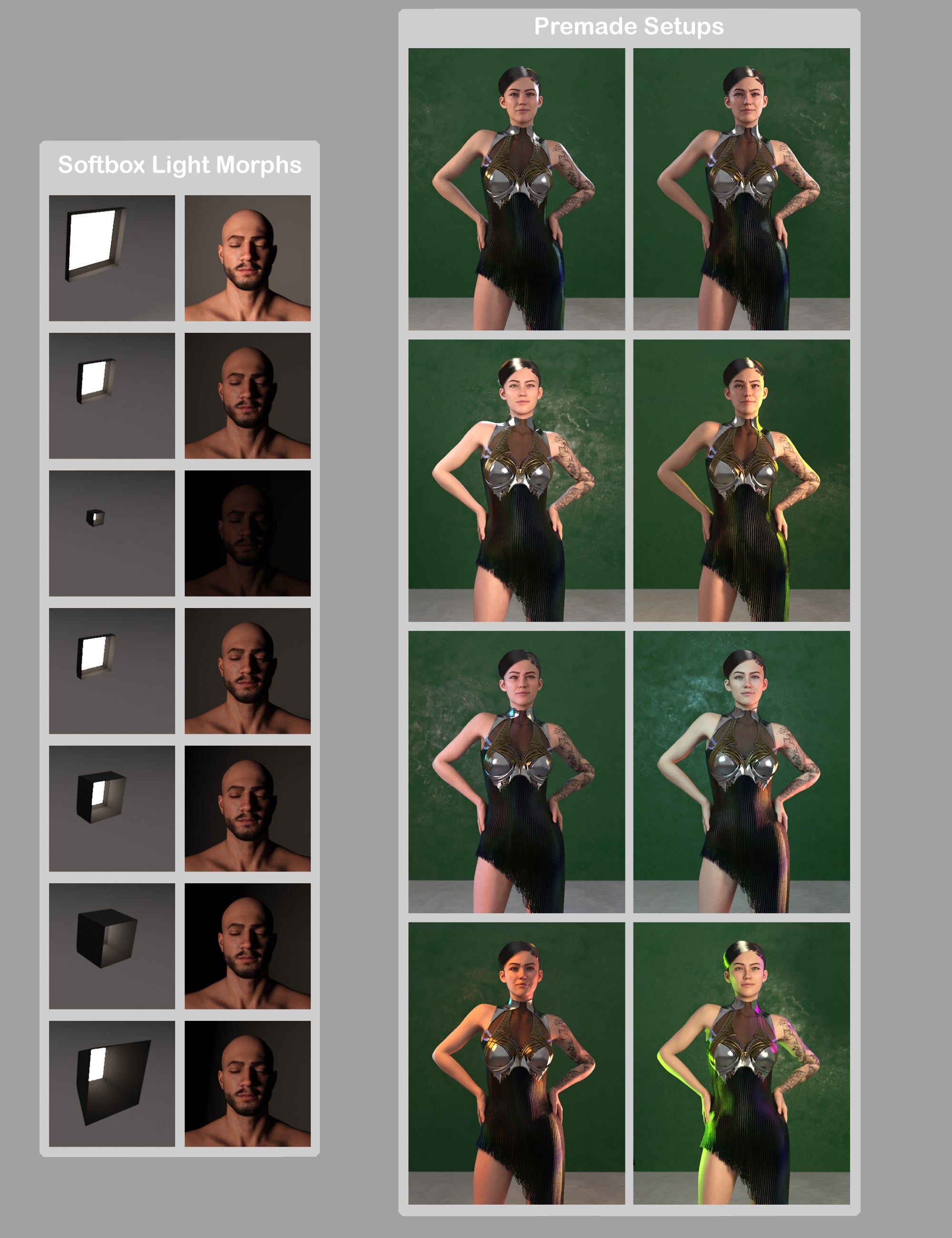 Softbox Lighting Kit | Daz 3D