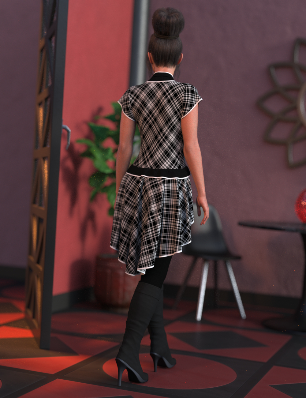dForce Darcy Outfit for Genesis 9 | Daz 3D