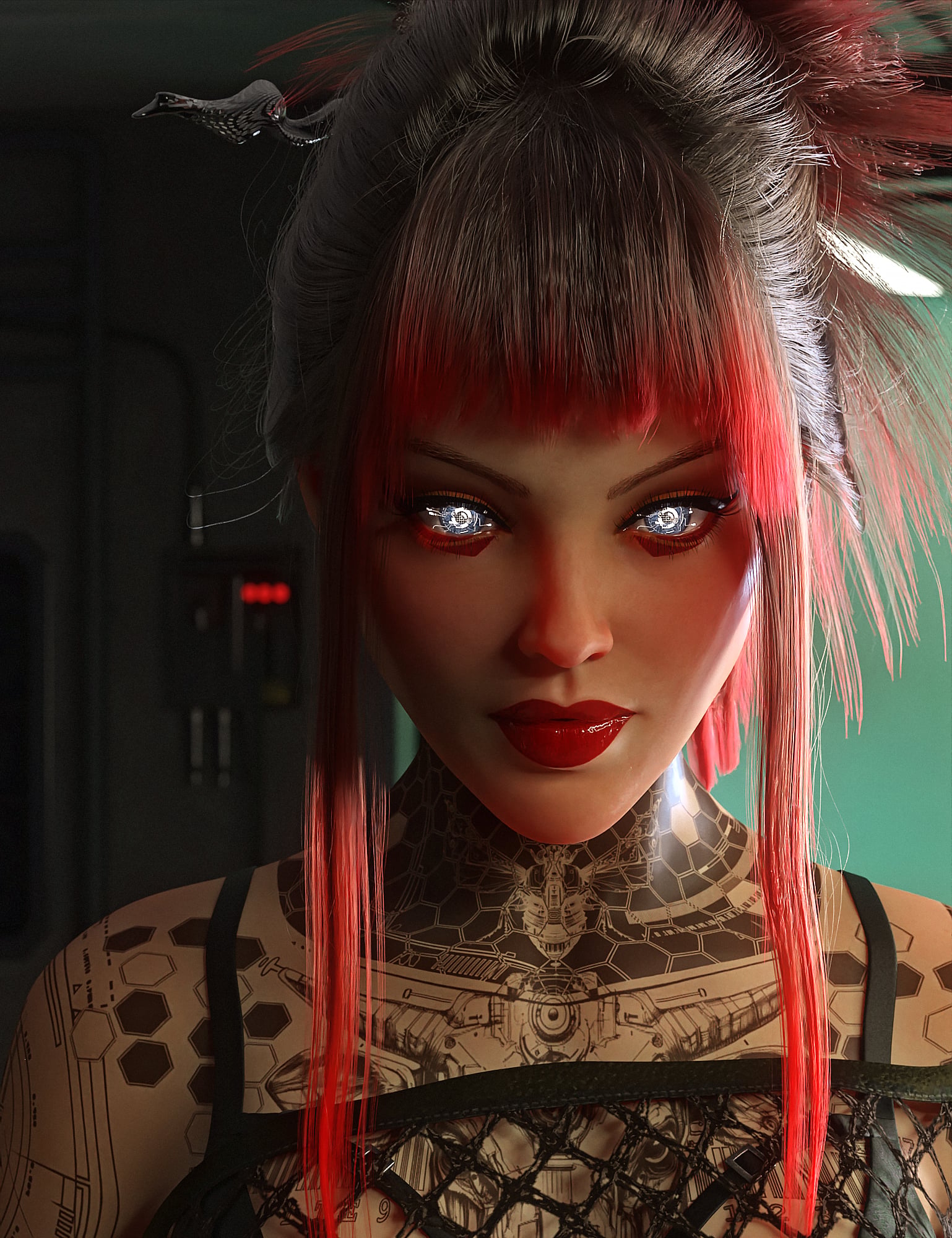 CyberPunk Collective Tattoos for Genesis 9 | Daz 3D
