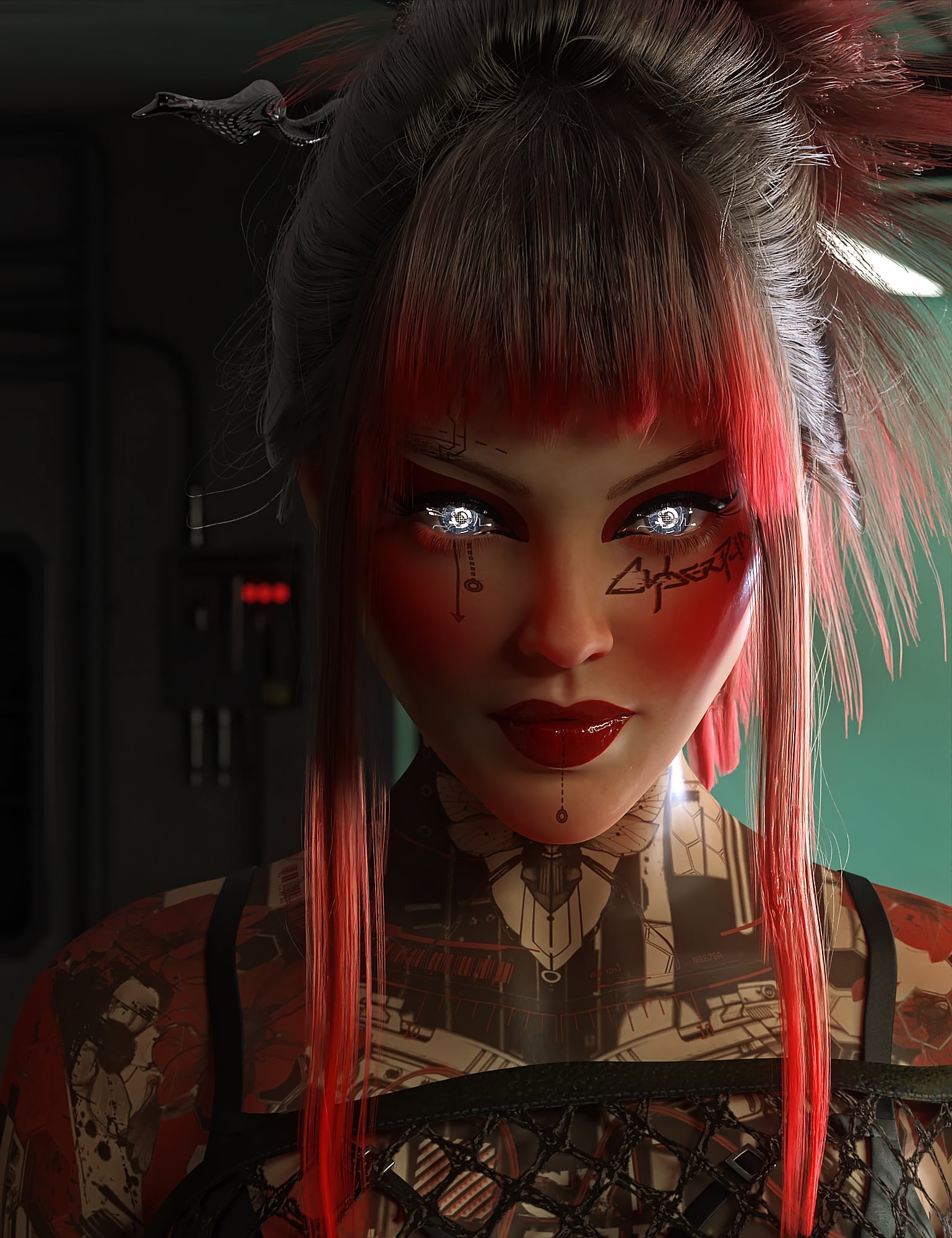 CyberPunk Collective Tattoos for Genesis 9 | Daz 3D