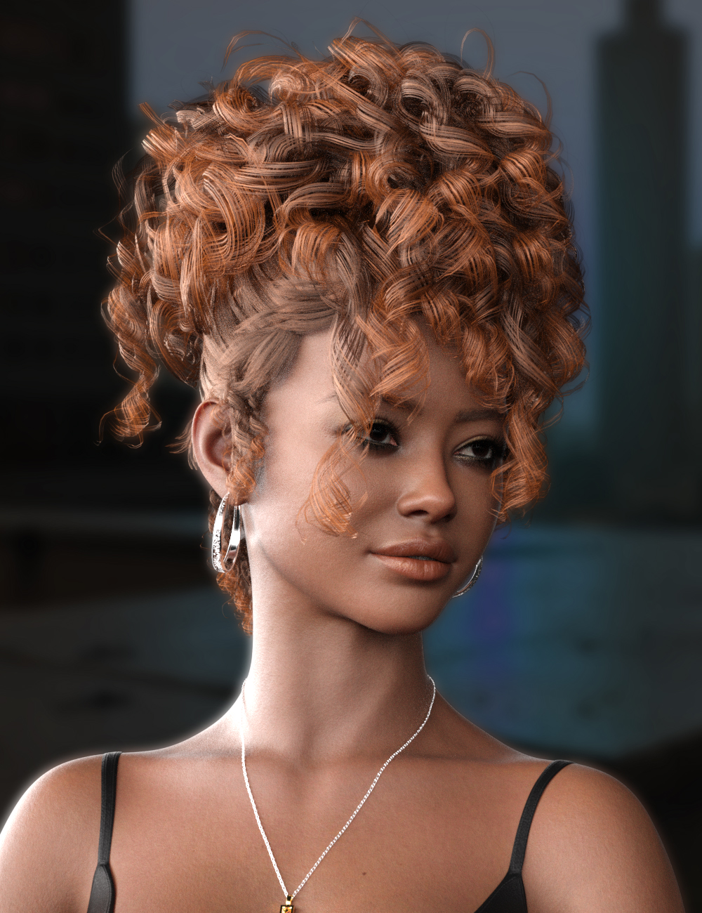 SWAM's Erin Hair for Genesis 9 | Daz 3D