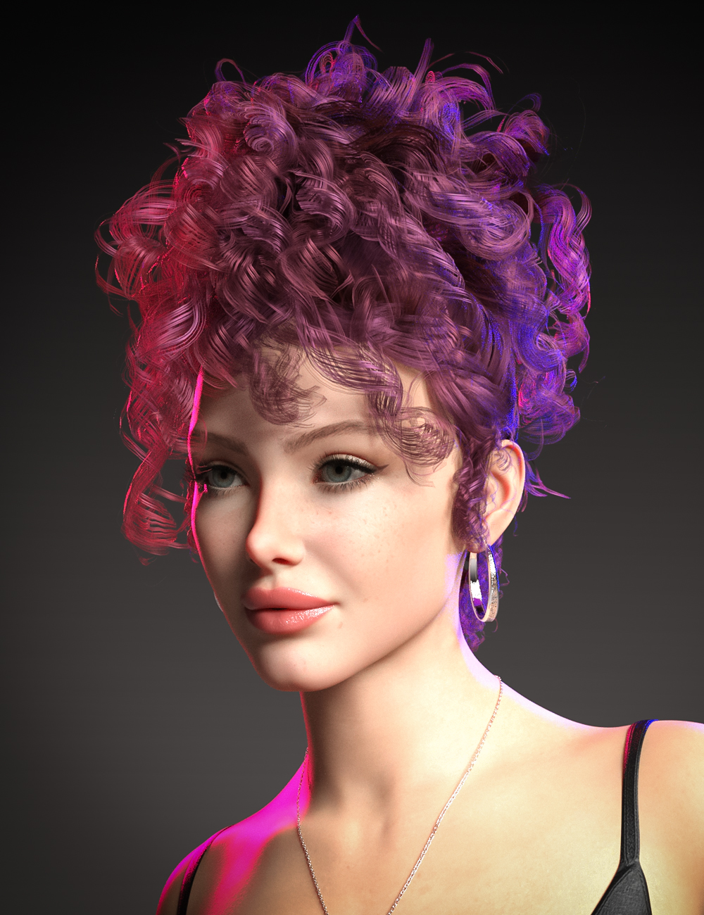 SWAM's Erin Hair for Genesis 9 | Daz 3D