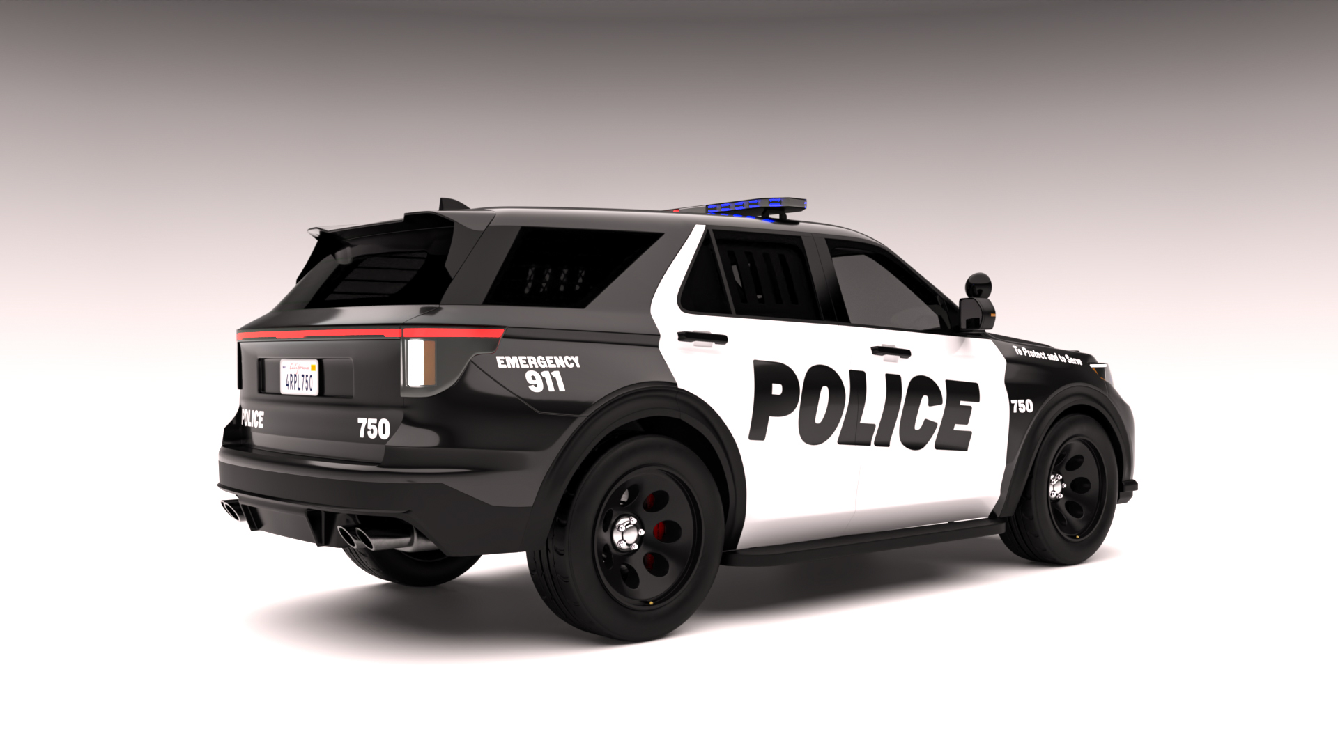 Ranger R1 Police | Daz 3D