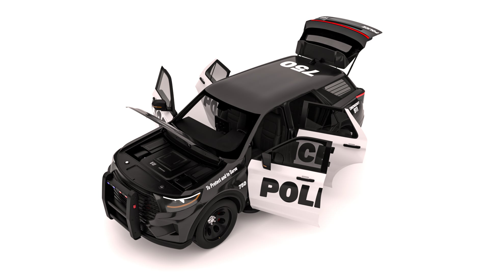 Ranger R1 Police | Daz 3D