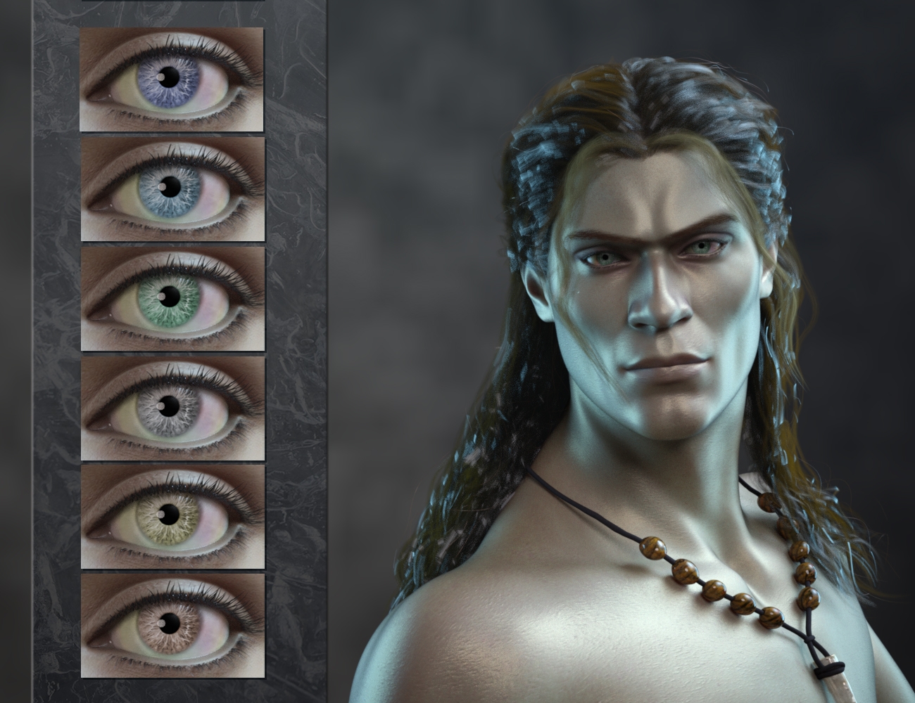 AB Moon Elf Skins and Shaders for Genesis 9 | Daz 3D