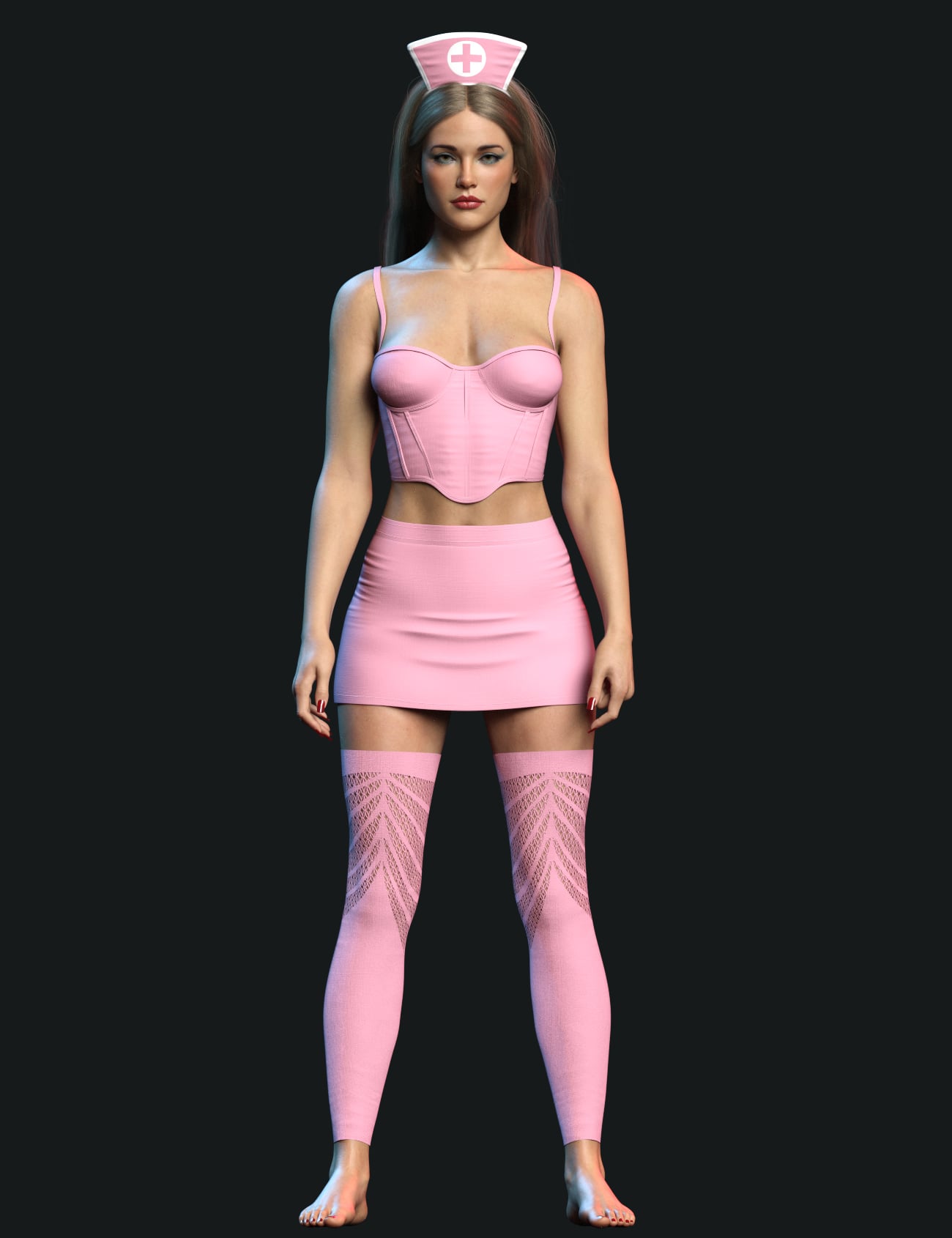 X-Fashion Angel Threads Set for Genesis 9, 8.1 and 8 Female | Daz 3D