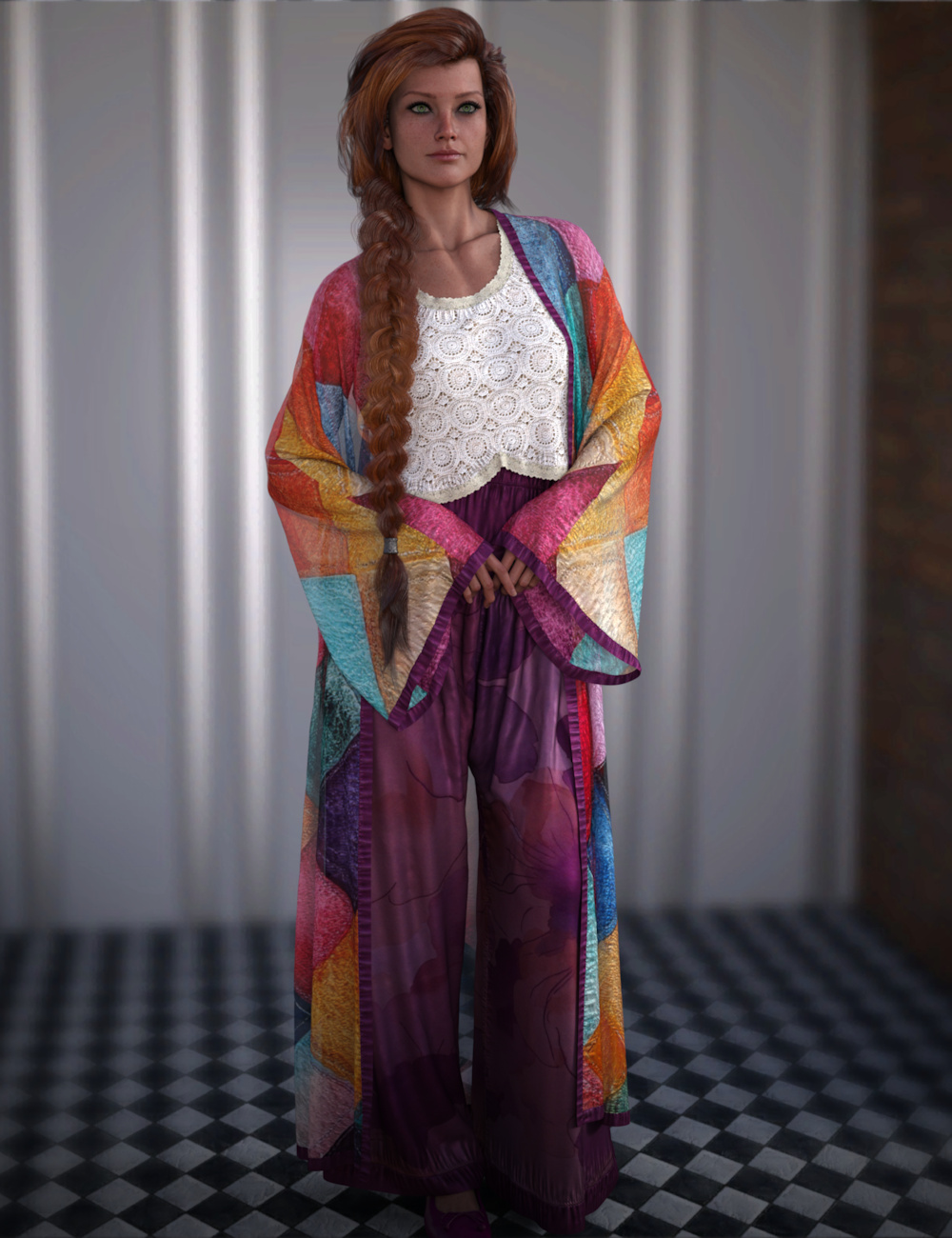 dForce Decorous Outfit for Genesis 9 and 8 Female | Daz 3D