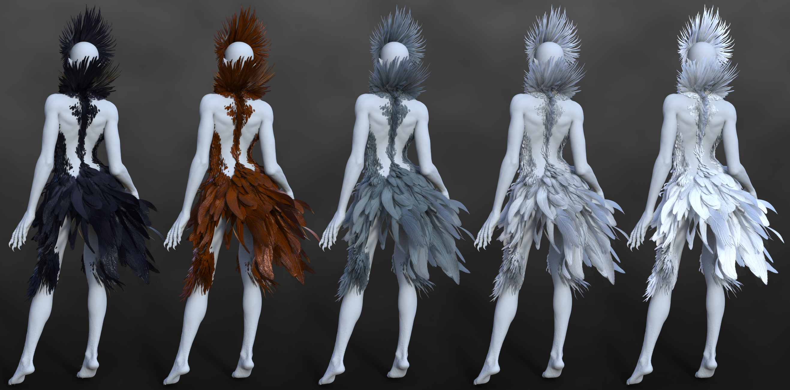 Aello Dress Texture Add-On | Daz 3D