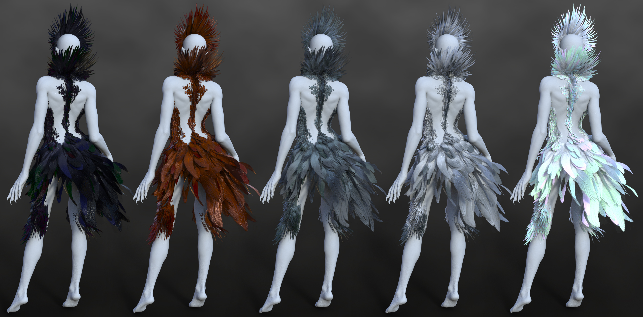 Aello Dress Texture Add-On | Daz 3D