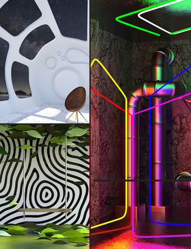 Background Sets Vol 01 | Daz 3D