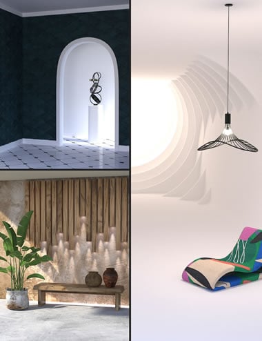 Background Sets Vol 02 | Daz 3D