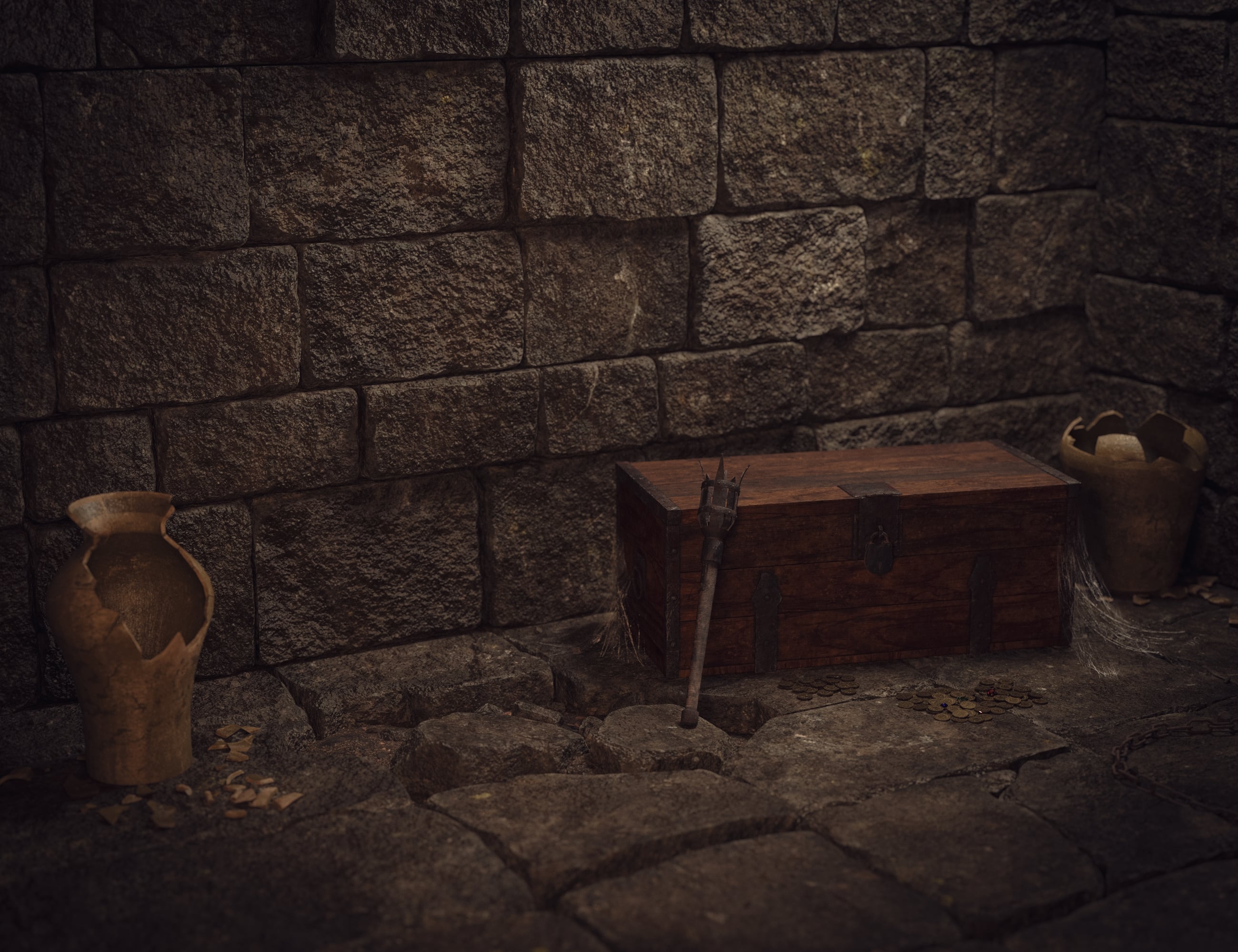 Modular Dungeon and Props | Daz 3D