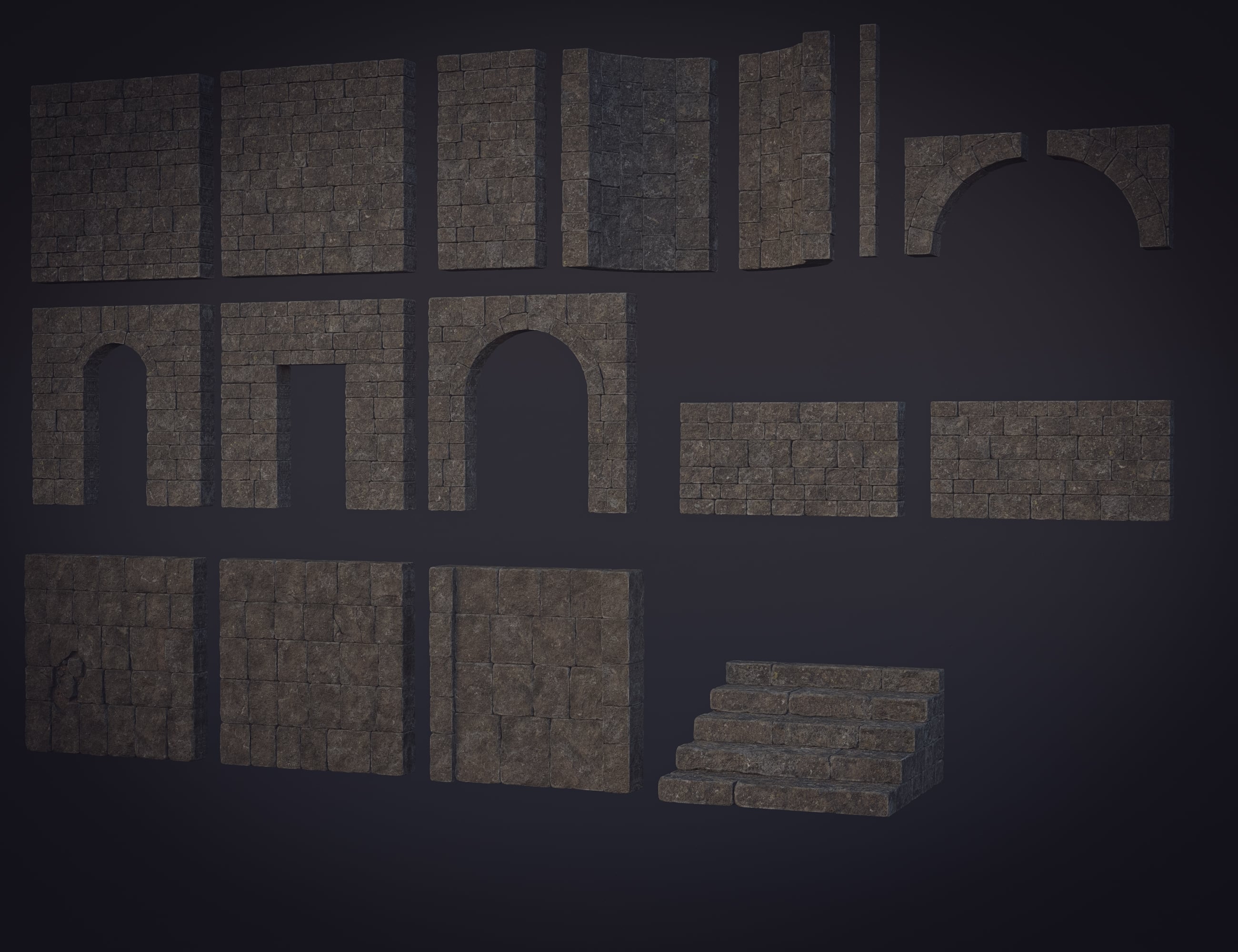 Modular Dungeon and Props | Daz 3D