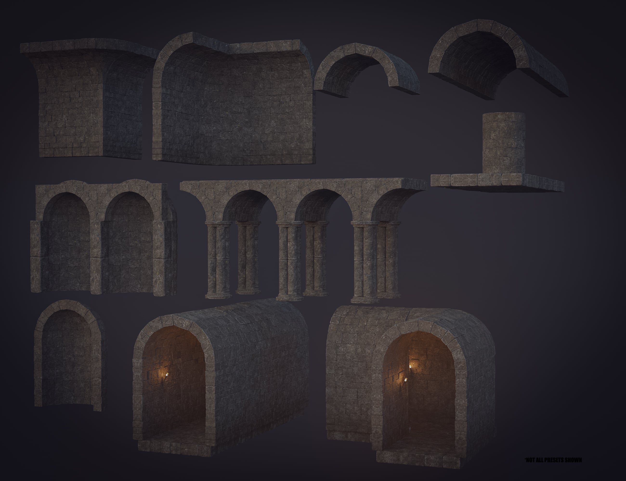 Modular Dungeon and Props | Daz 3D