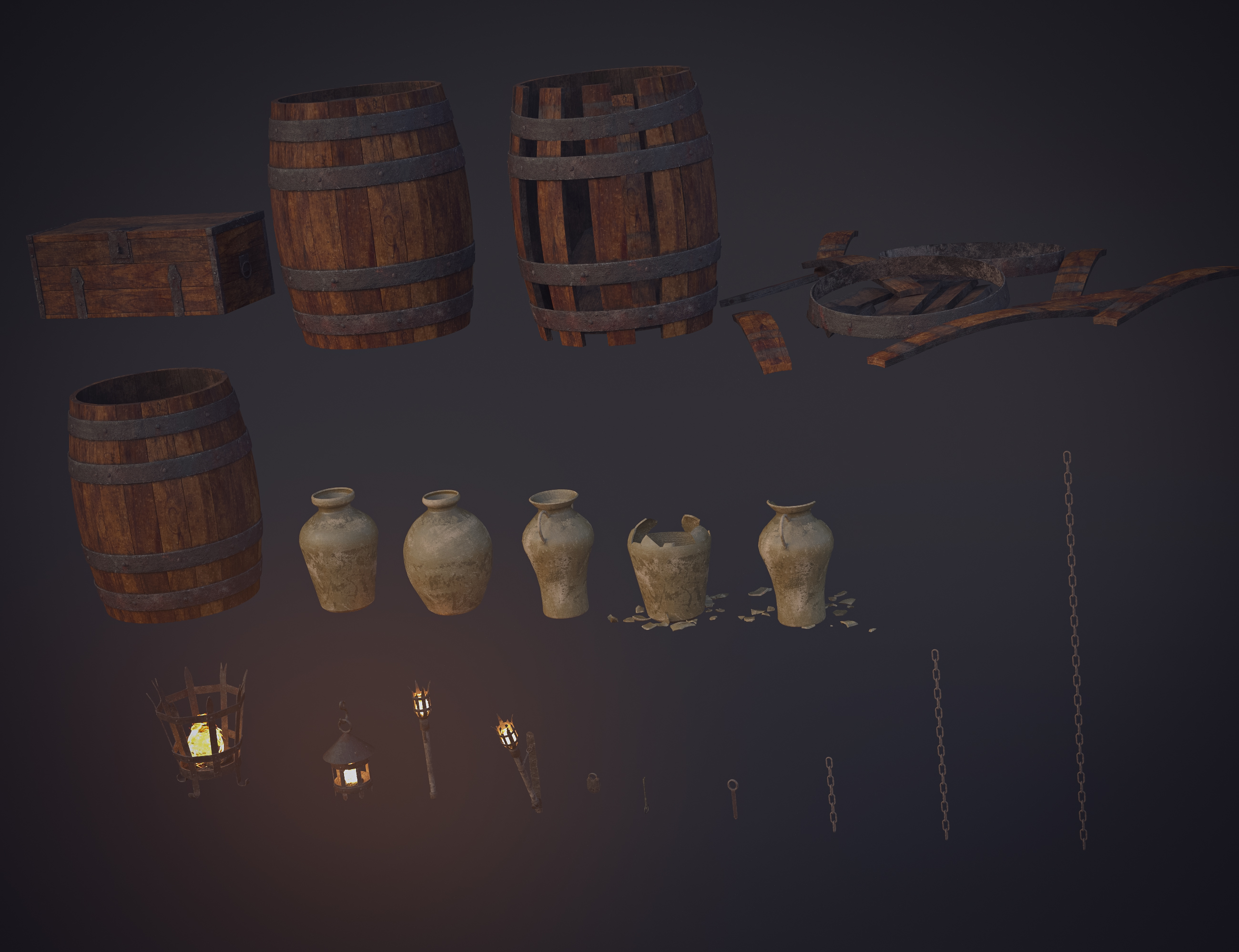 Modular Dungeon and Props | Daz 3D