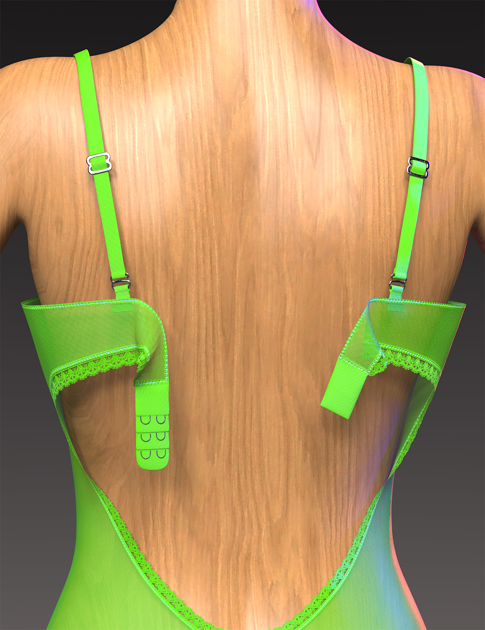 dForce GN Shadow Bloom Lace Bodysuit for Genesis 9, 8.1, and 8 Female | Daz 3D