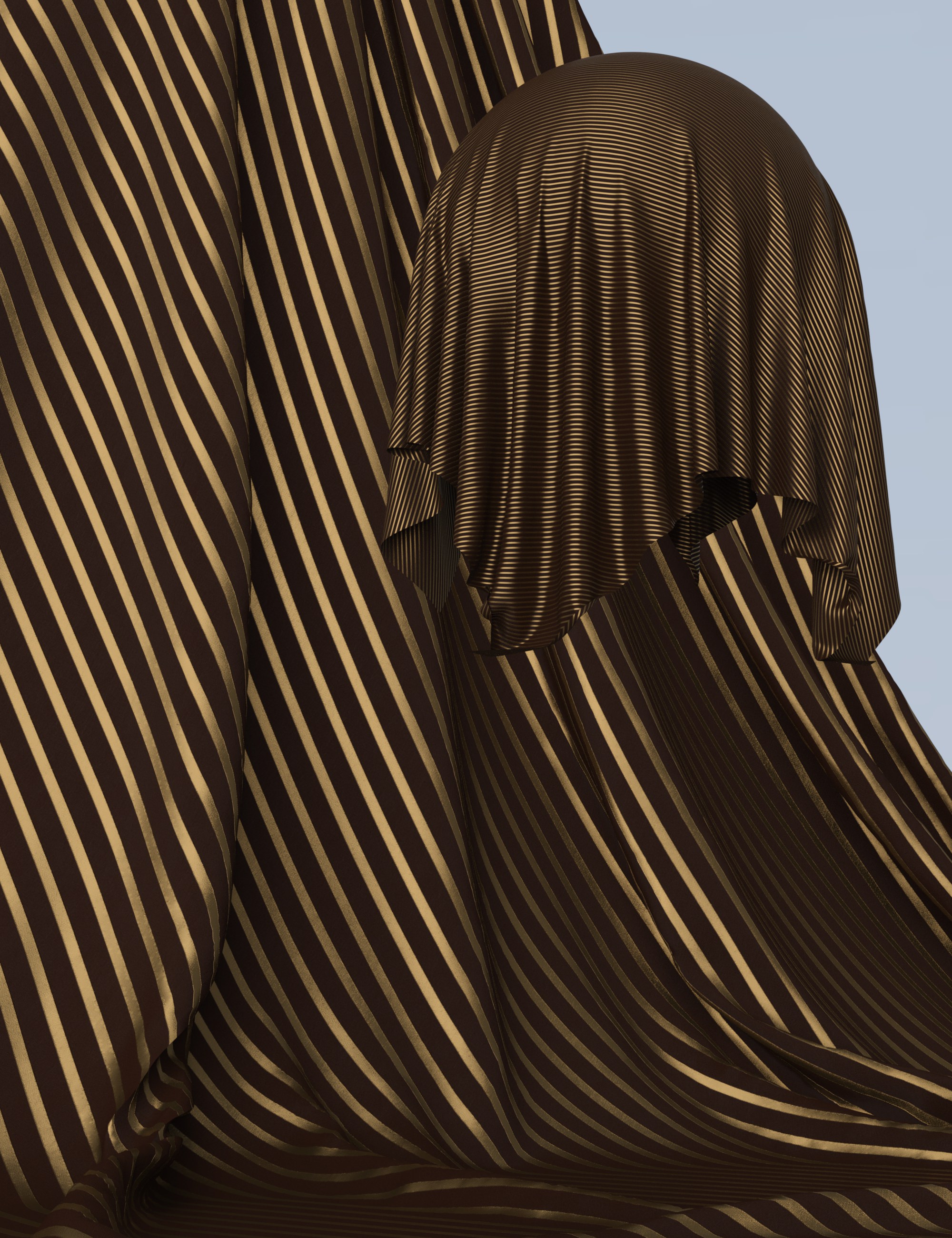 Opulence Stripes Fabric Iray Shaders - MR | Daz 3D