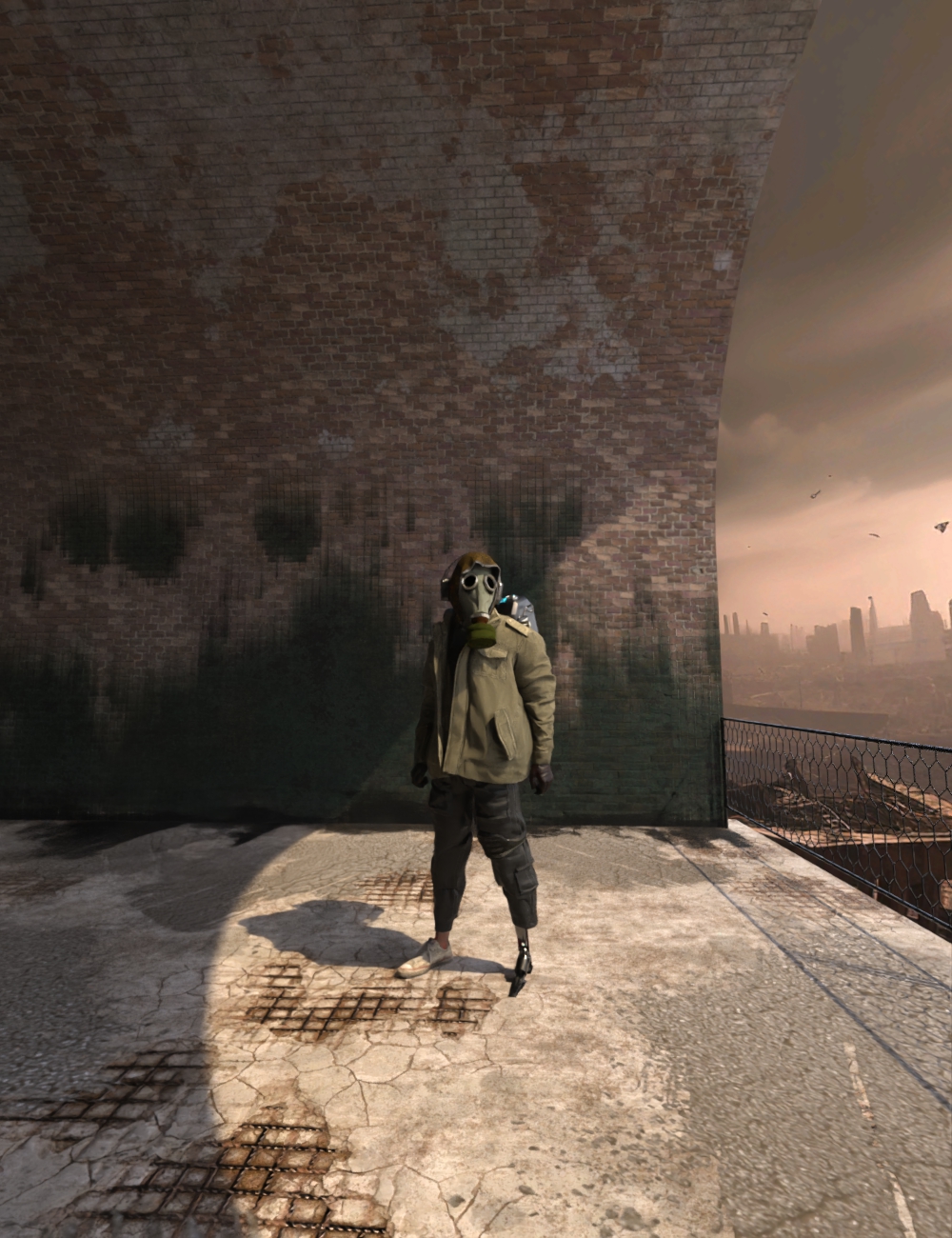 HT Grunge Brick Tunnel | Daz 3D