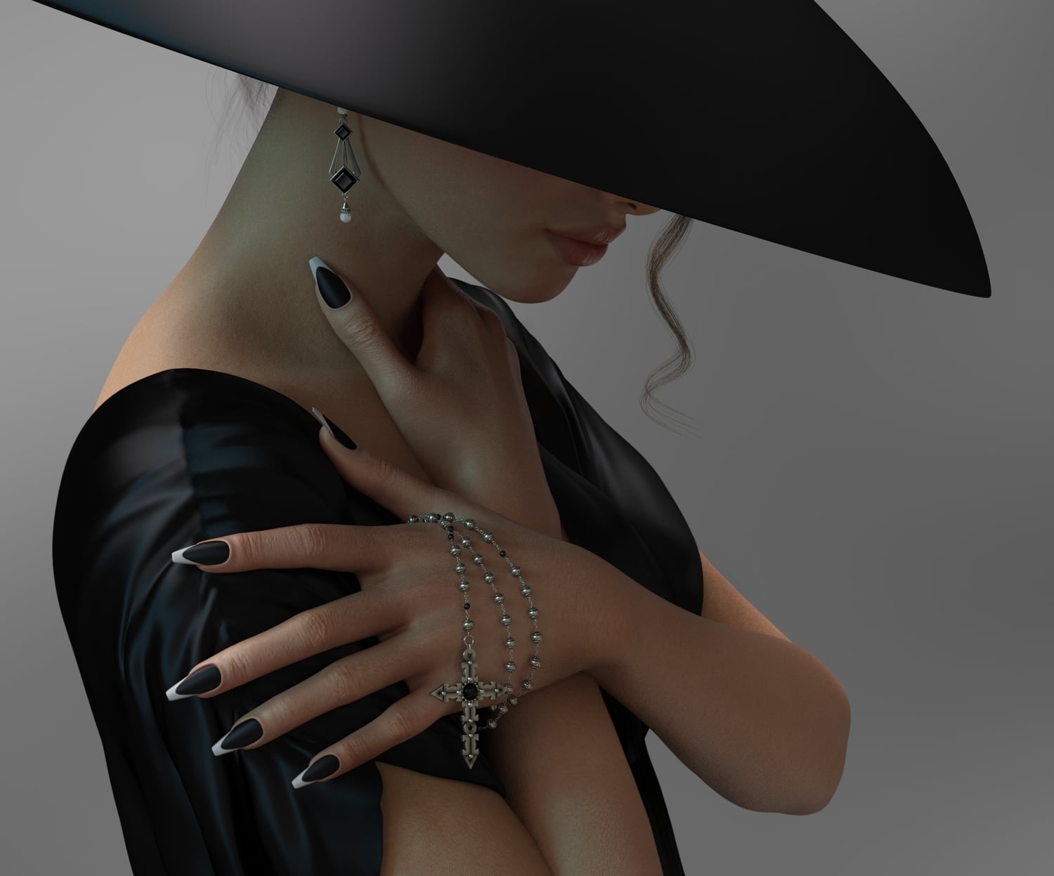 FK Manicure Muse Morphs and Materials for Genesis 9 MR Bundle | Daz 3D