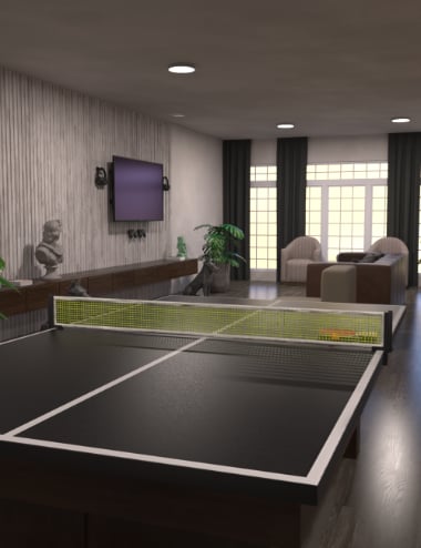 FG Luxury Basement | Daz 3D