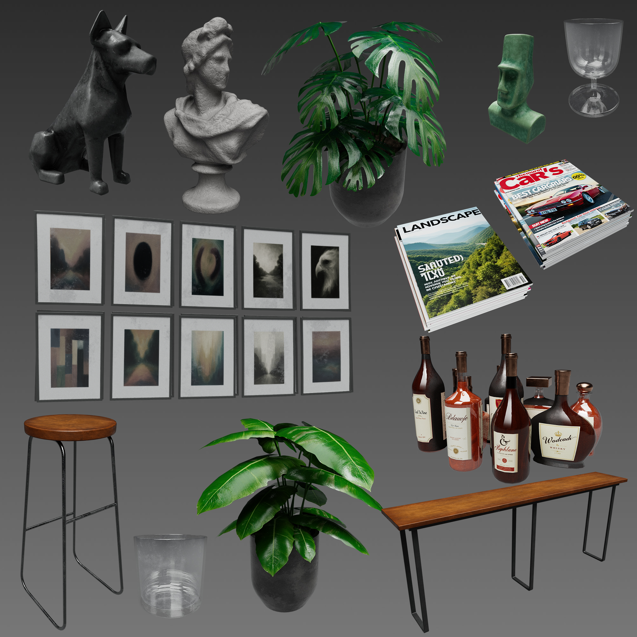 FG Luxury Basement | Daz 3D