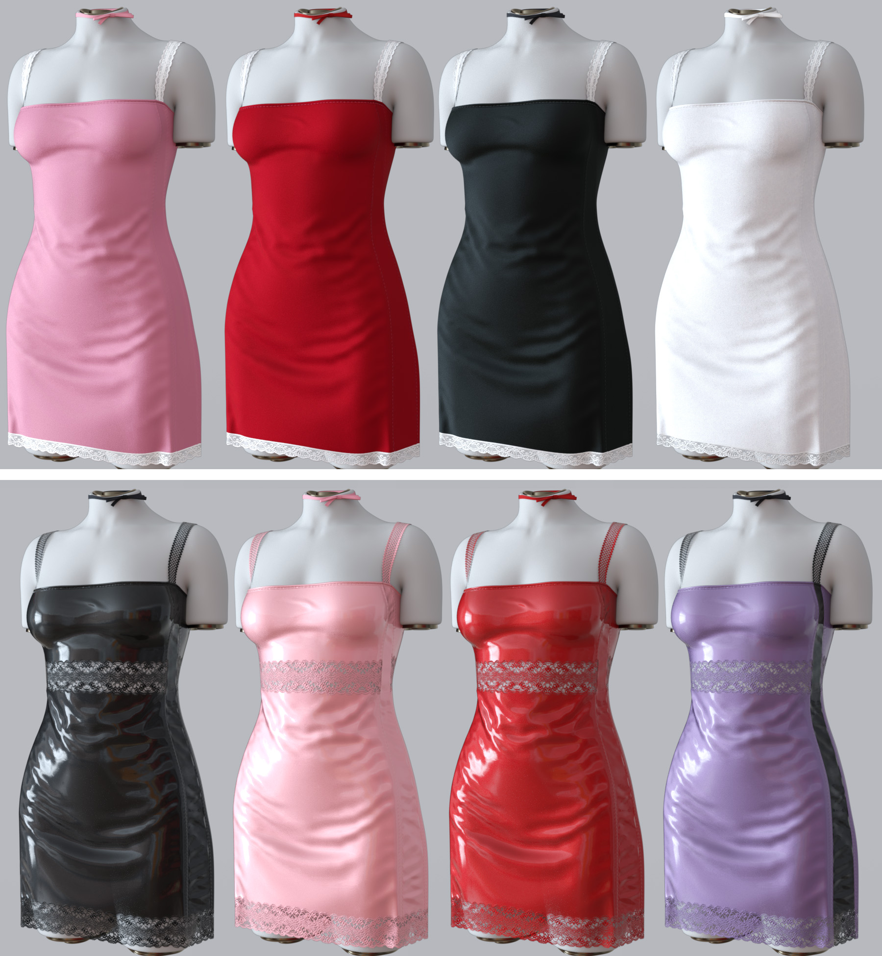 dForce Candy Candy Dress for Genesis 9 | Daz 3D
