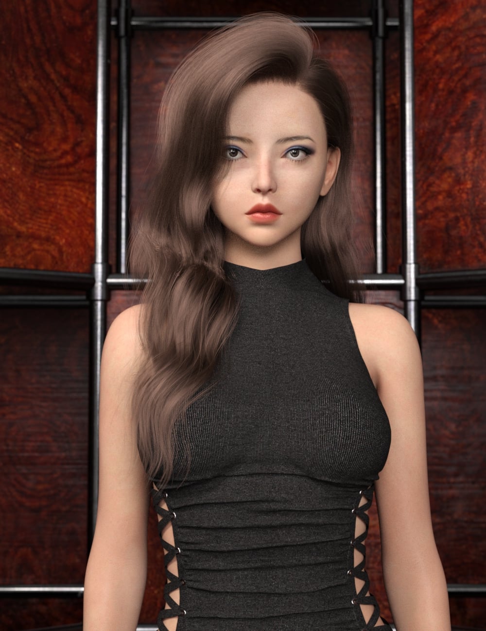 EG GFXC Hair, konsx, and EG Lovely Poses for Genesis 9 Bundle | Daz 3D