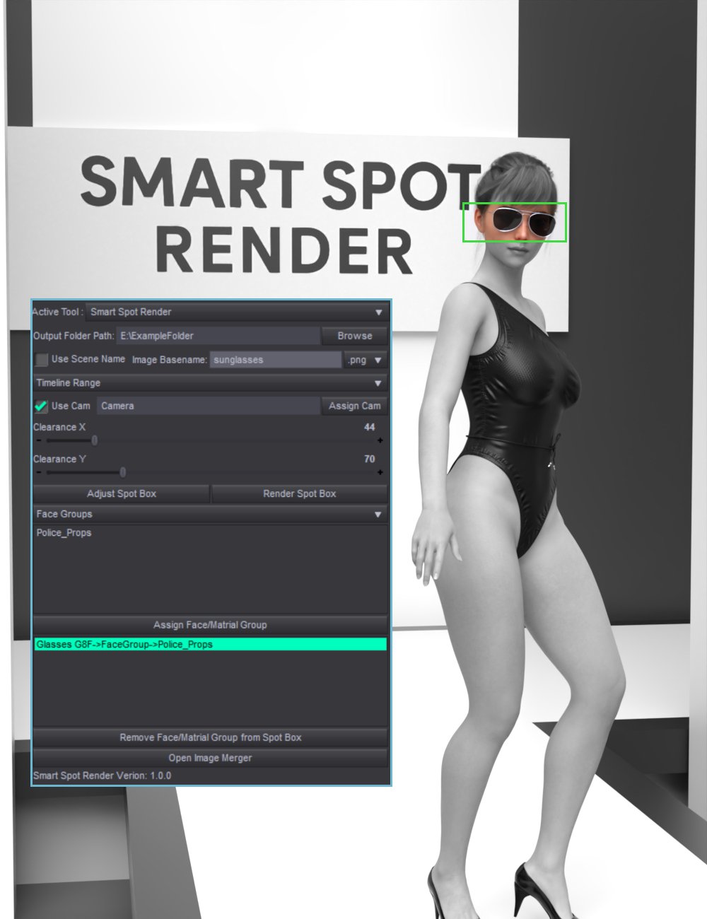 Smart Spot Render | Daz 3D