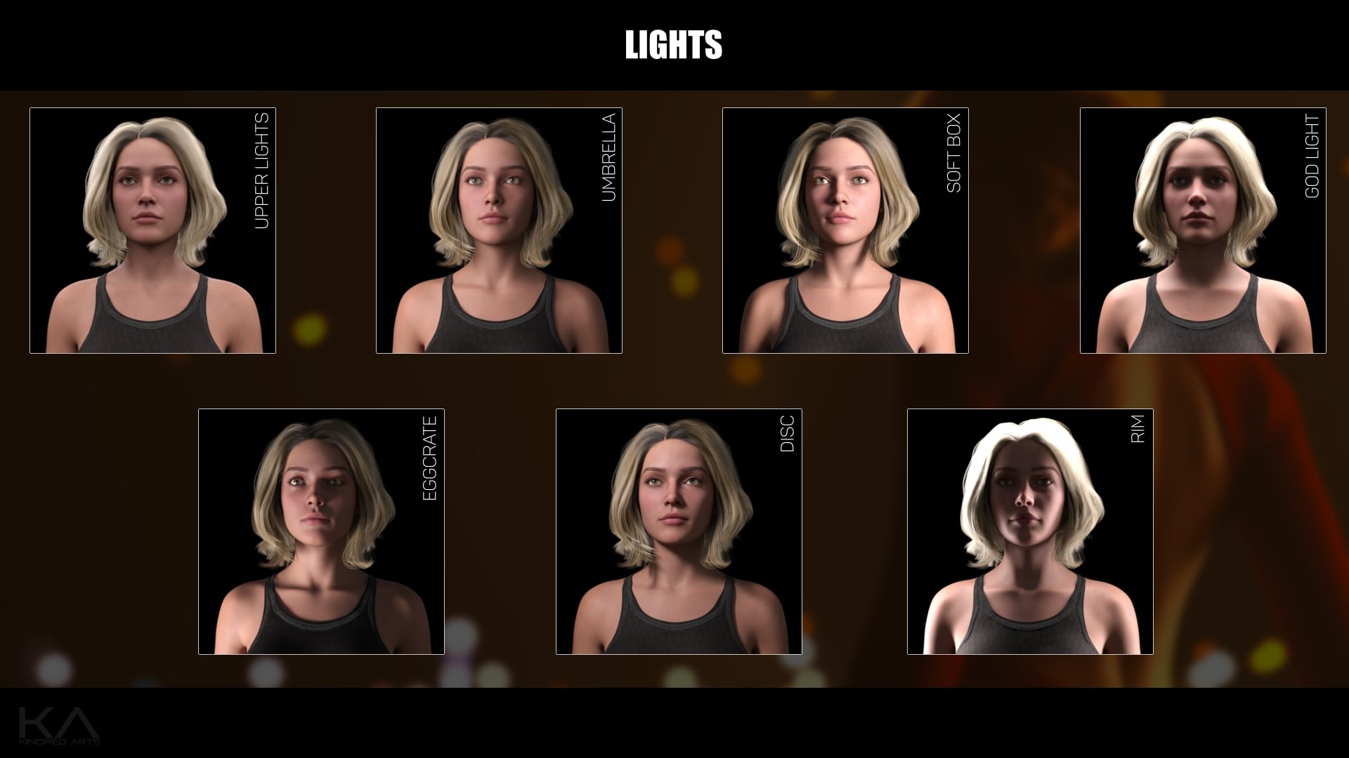 Iray Cinematic Ghost Lights | Daz 3D