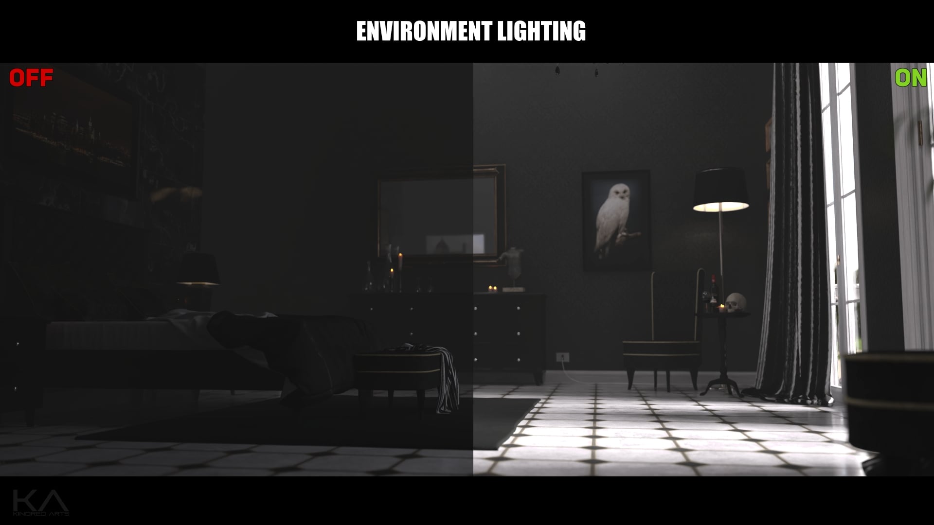 Iray Cinematic Ghost Lights | Daz 3D