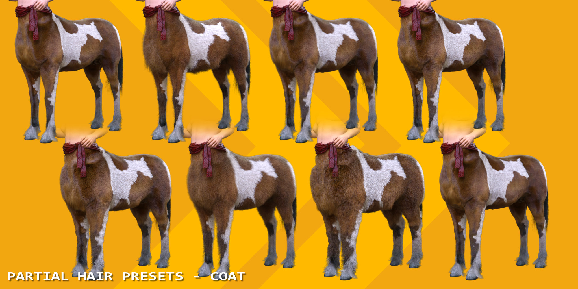 DA Centaur 9 Fur Tool | Daz 3D