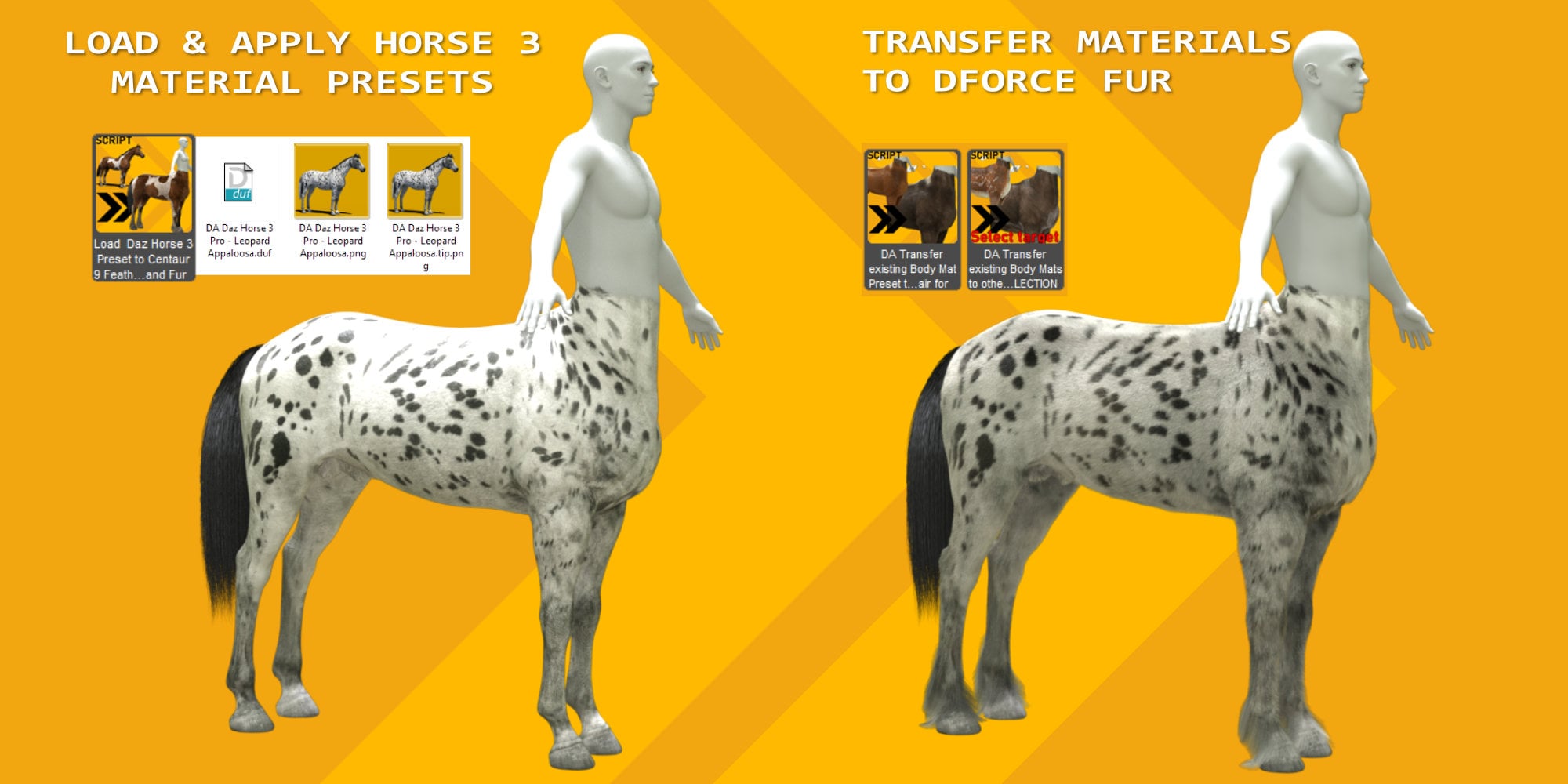 DA Centaur 9 Fur Tool | Daz 3D