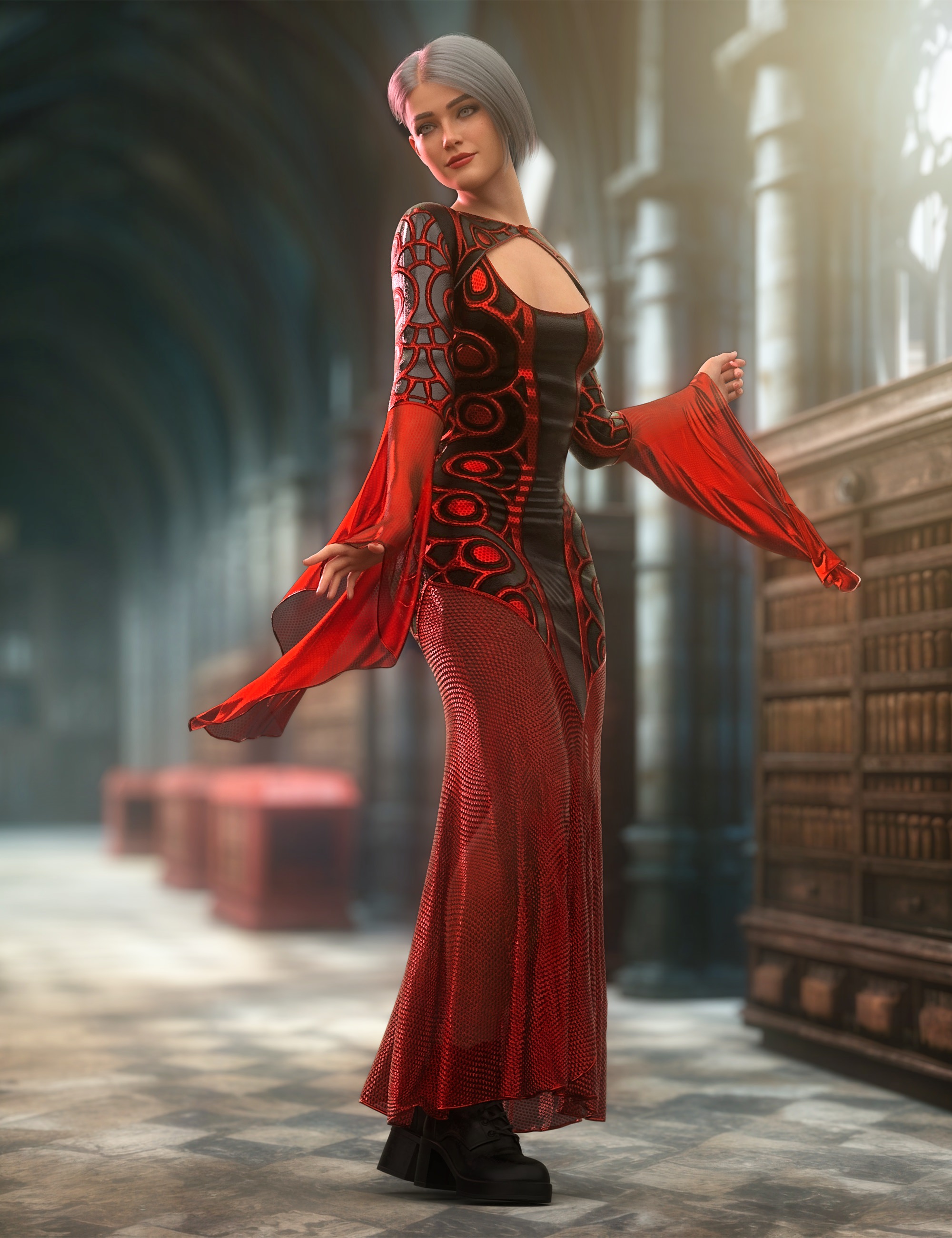 dForce Amara Outfit for Genesis 9 | Daz 3D