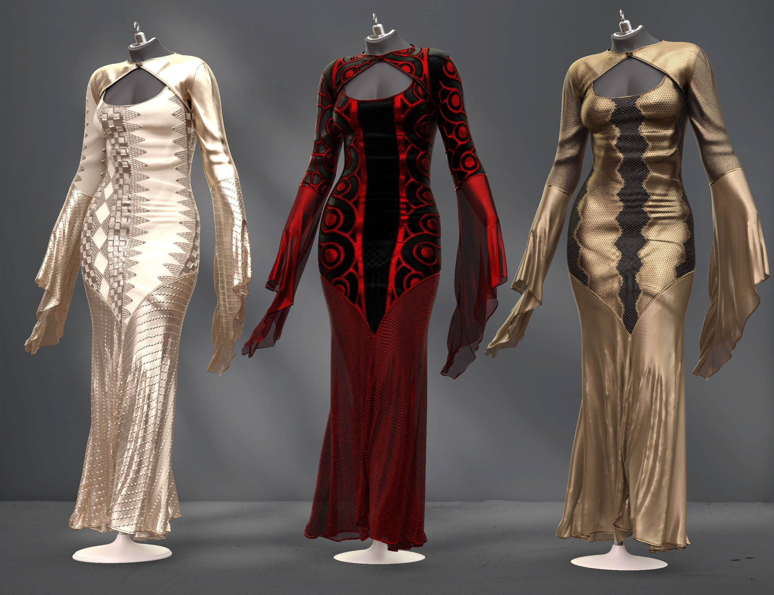 dForce Amara Outfit for Genesis 9 | Daz 3D