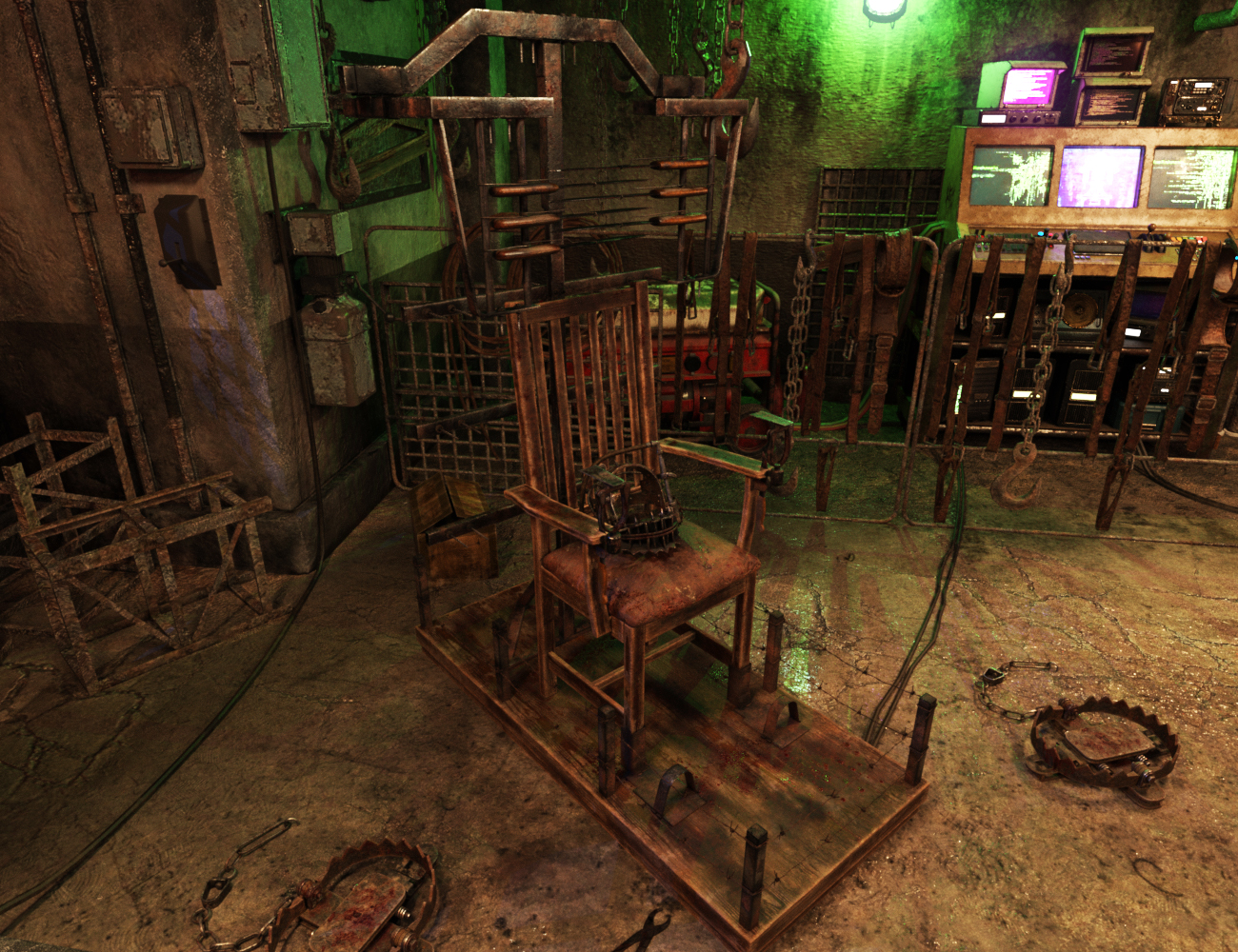 XI Trap Room ⋆ Freebies Daz 3D