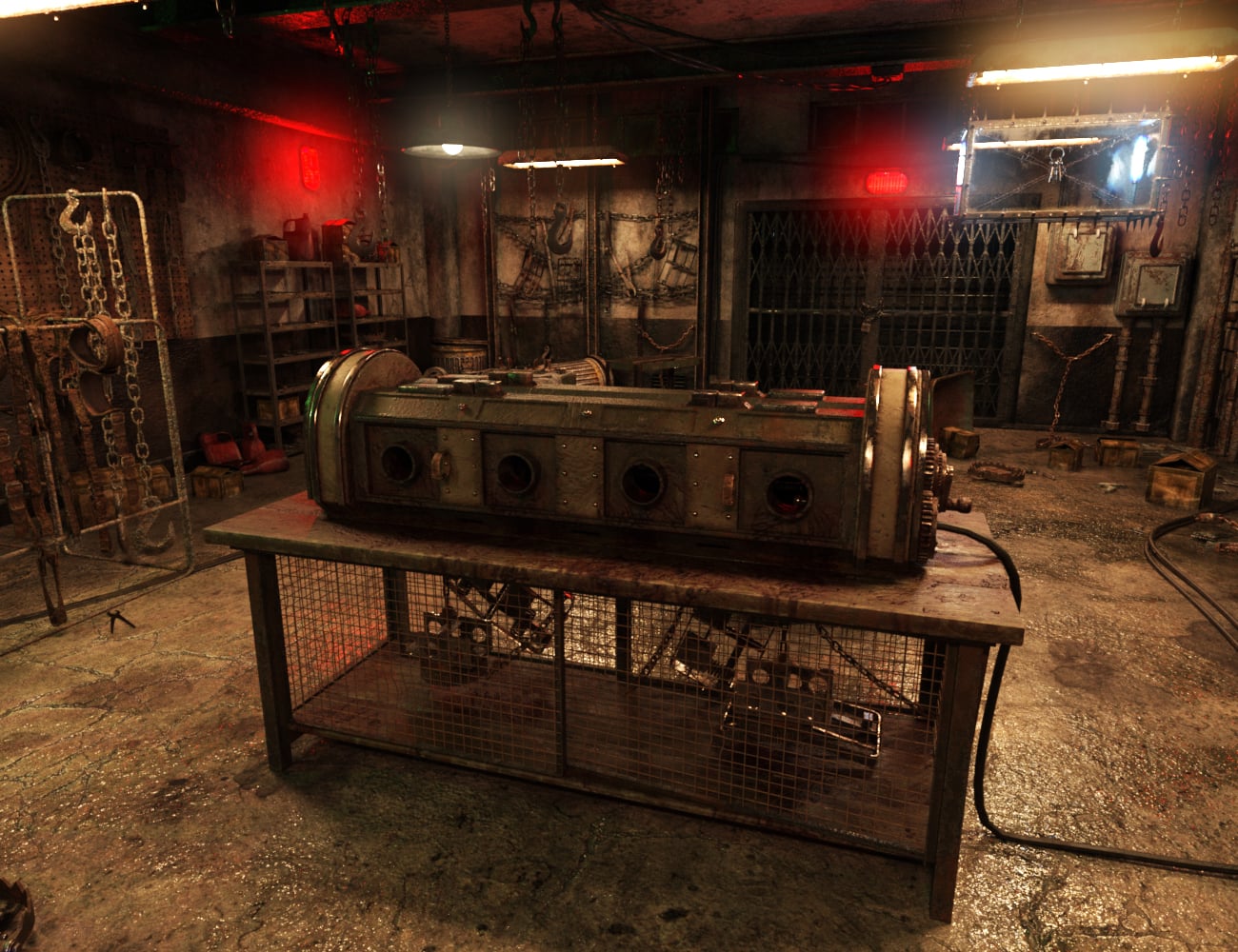 XI Trap Room | Daz 3D